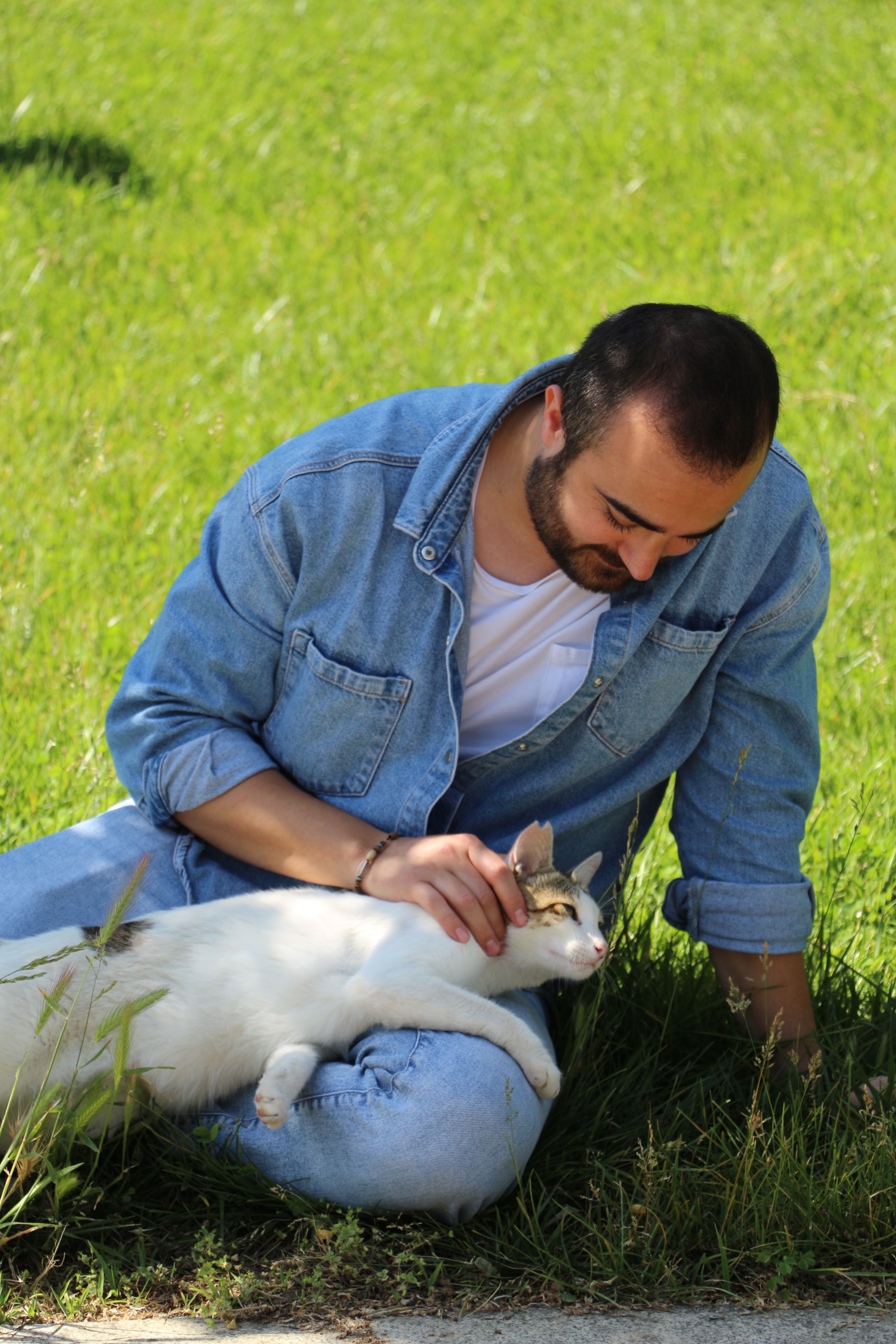 Cat And Man Photos, Download The BEST Free Cat And Man Stock Photos ...