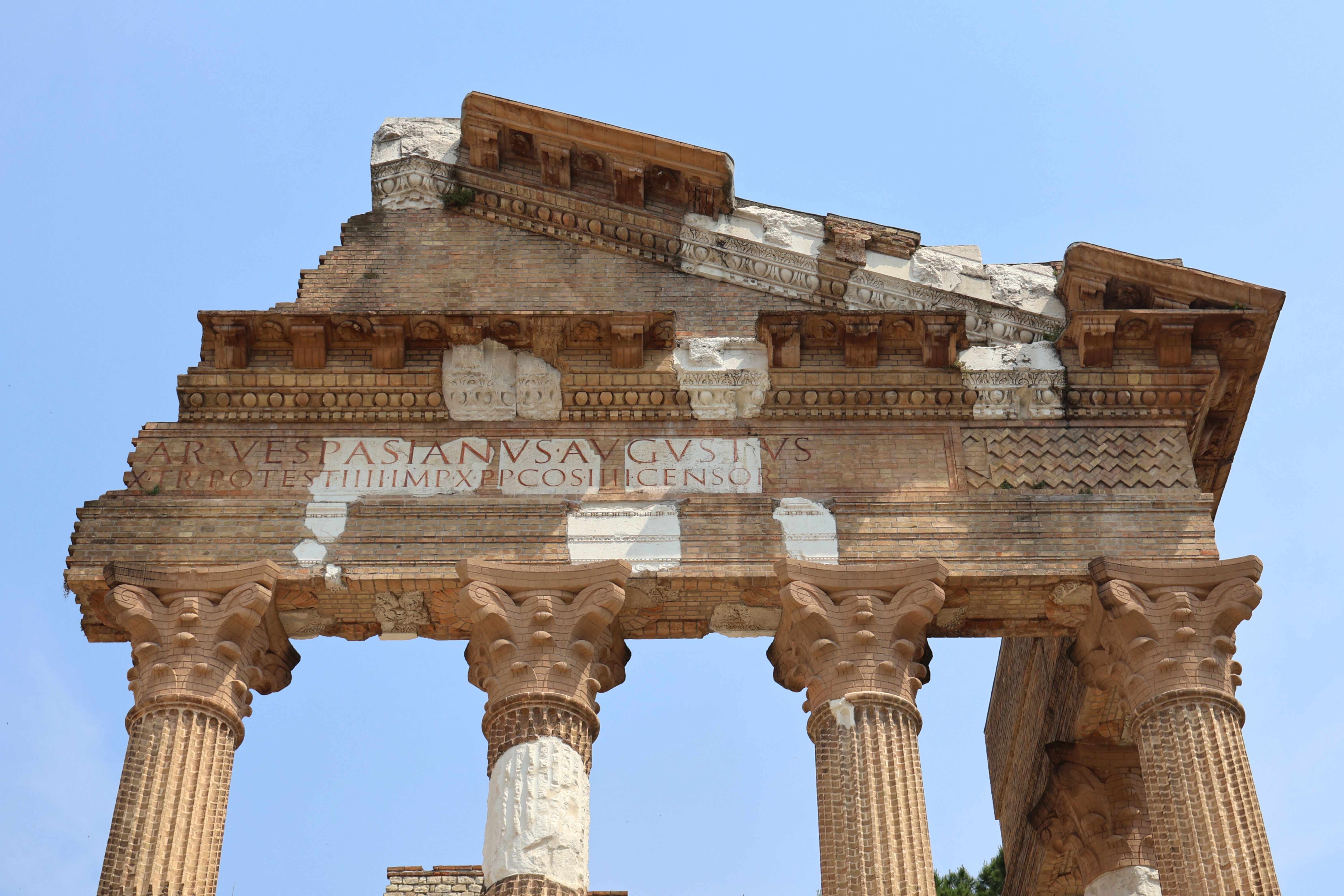 Ancient Roman Temple Ruins in Brescia · Free Stock Photo