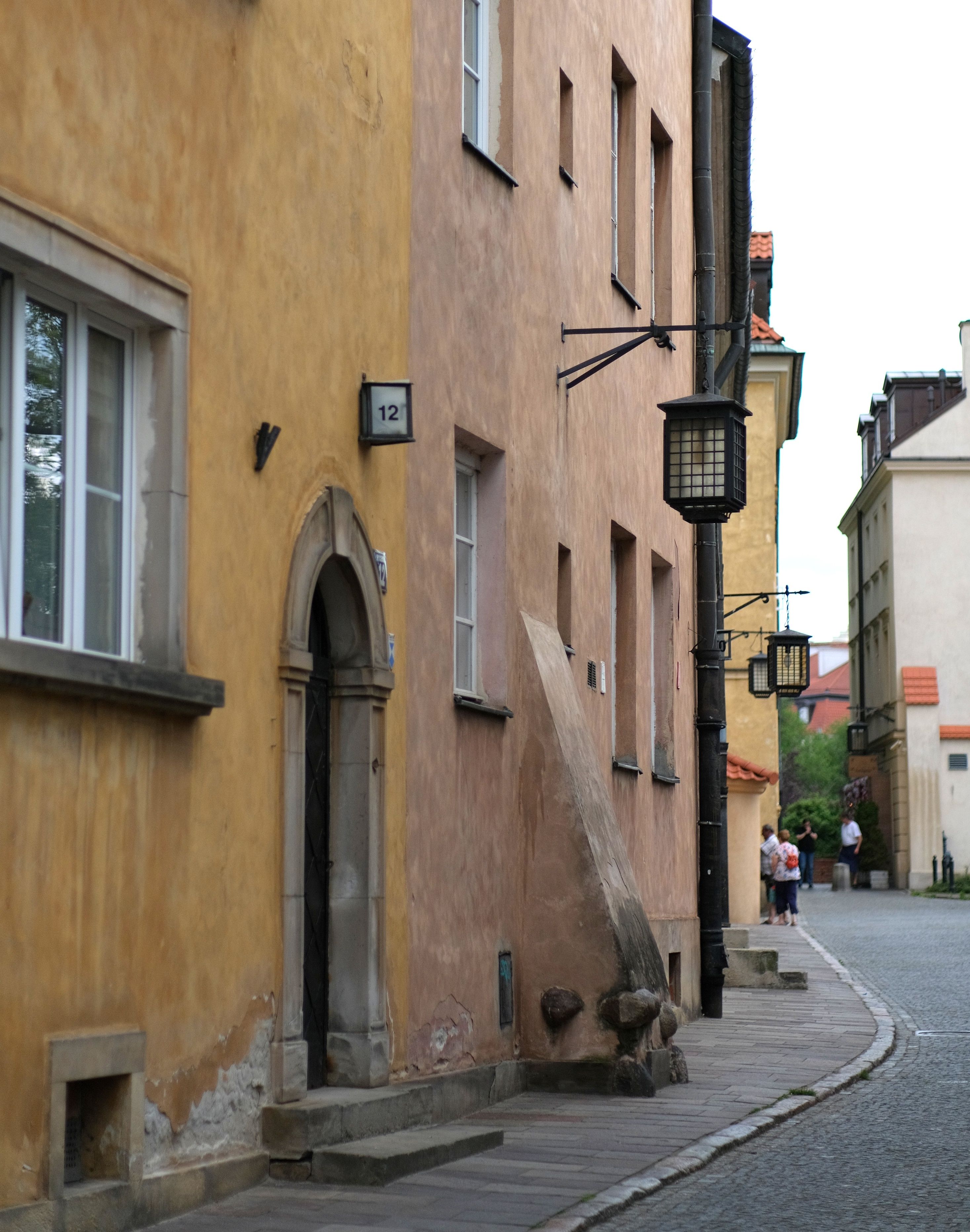 Charming European Street with Colorful Facades · Free Stock Photo