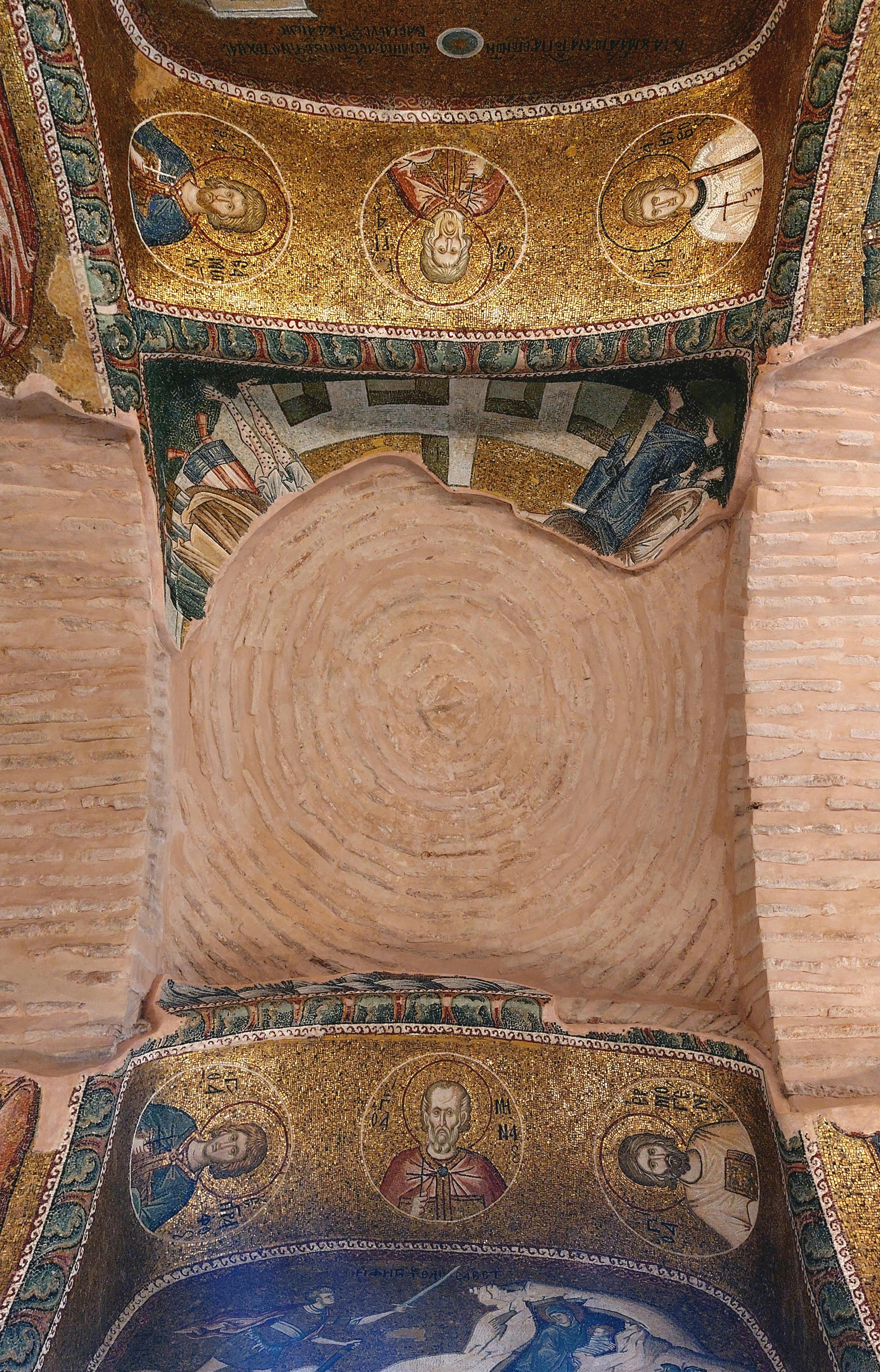 Intricate Byzantine Mosaic Ceiling Art · Free Stock Photo