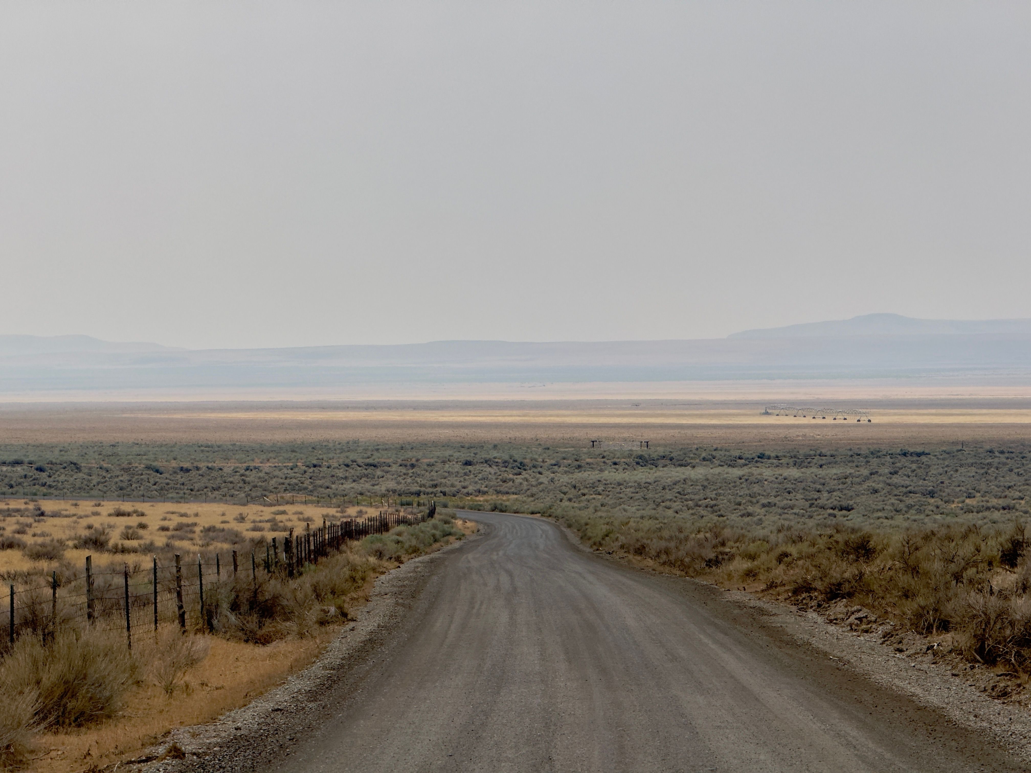 Remote Dirt Road in Rural Desert Landscape · Free Stock Photo