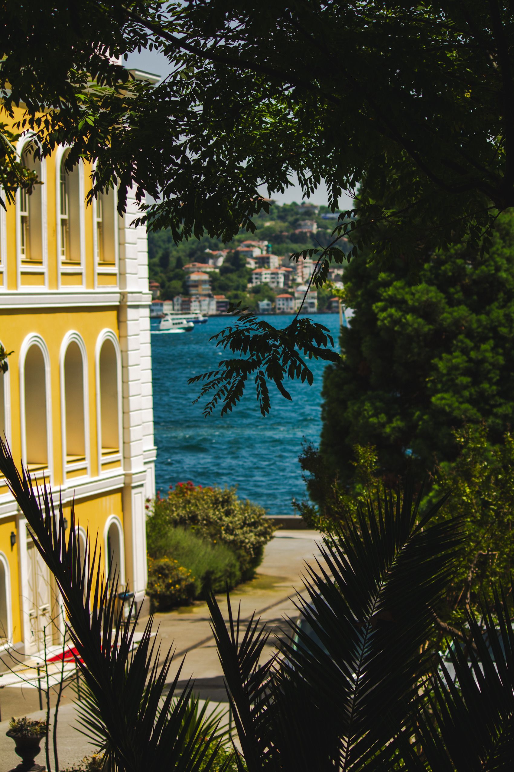 Scenic View of Bosphorus from Istanbul Building · Free Stock Photo