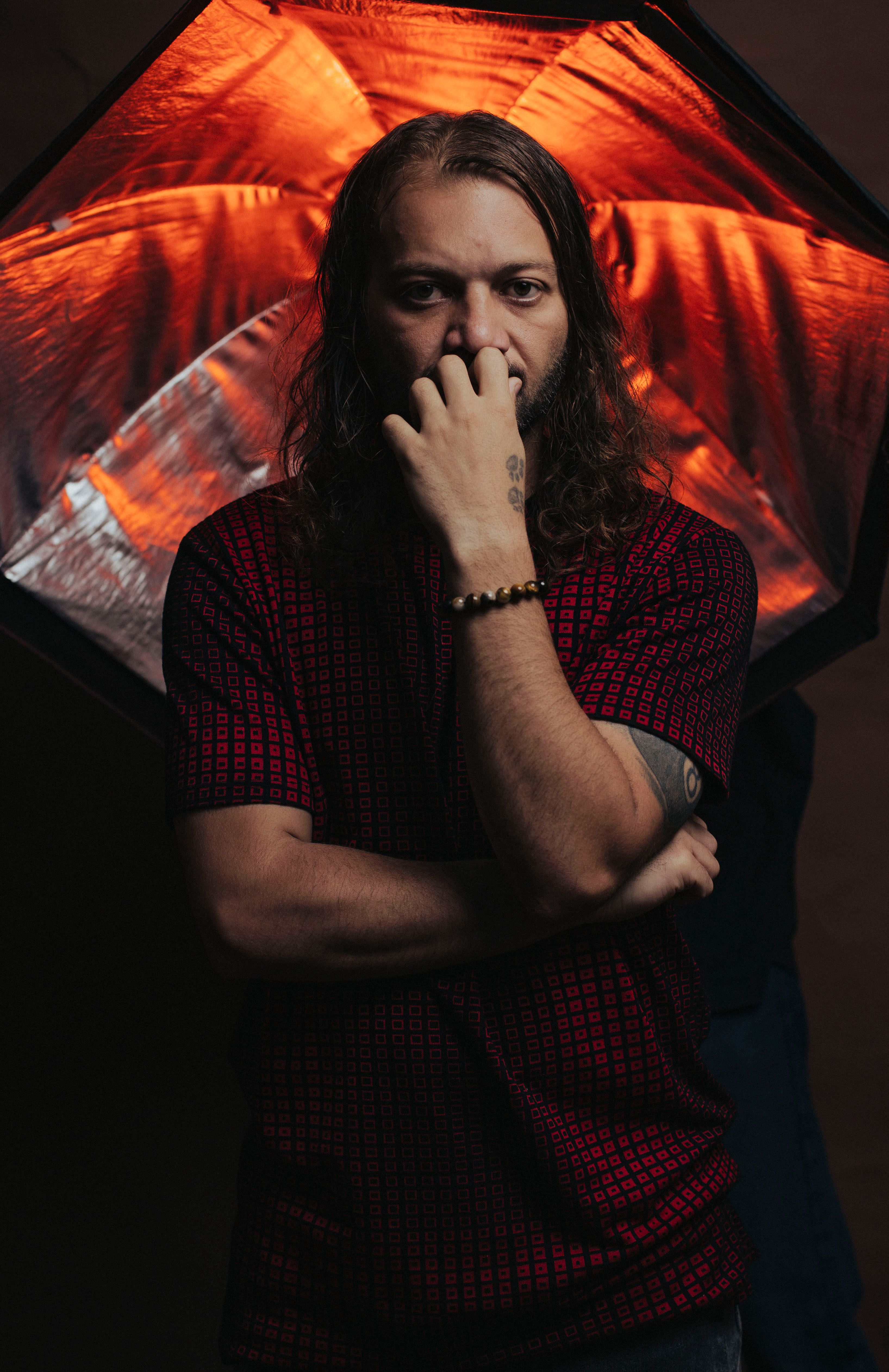 Dramatic Portrait of a Man with Studio Lighting · Free Stock Photo
