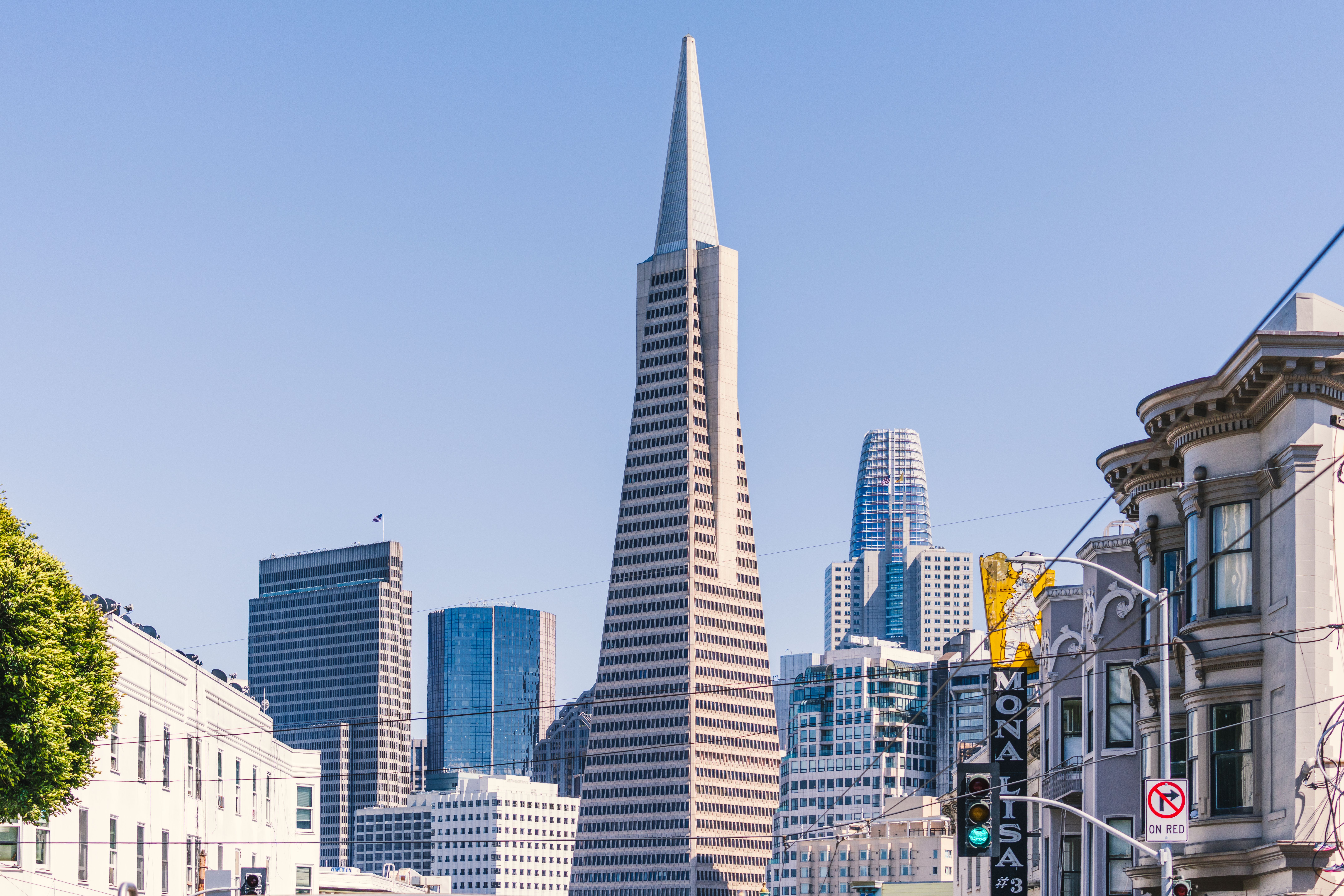 Transamerica Pyramid in San Francisco Skyline · Free Stock Photo