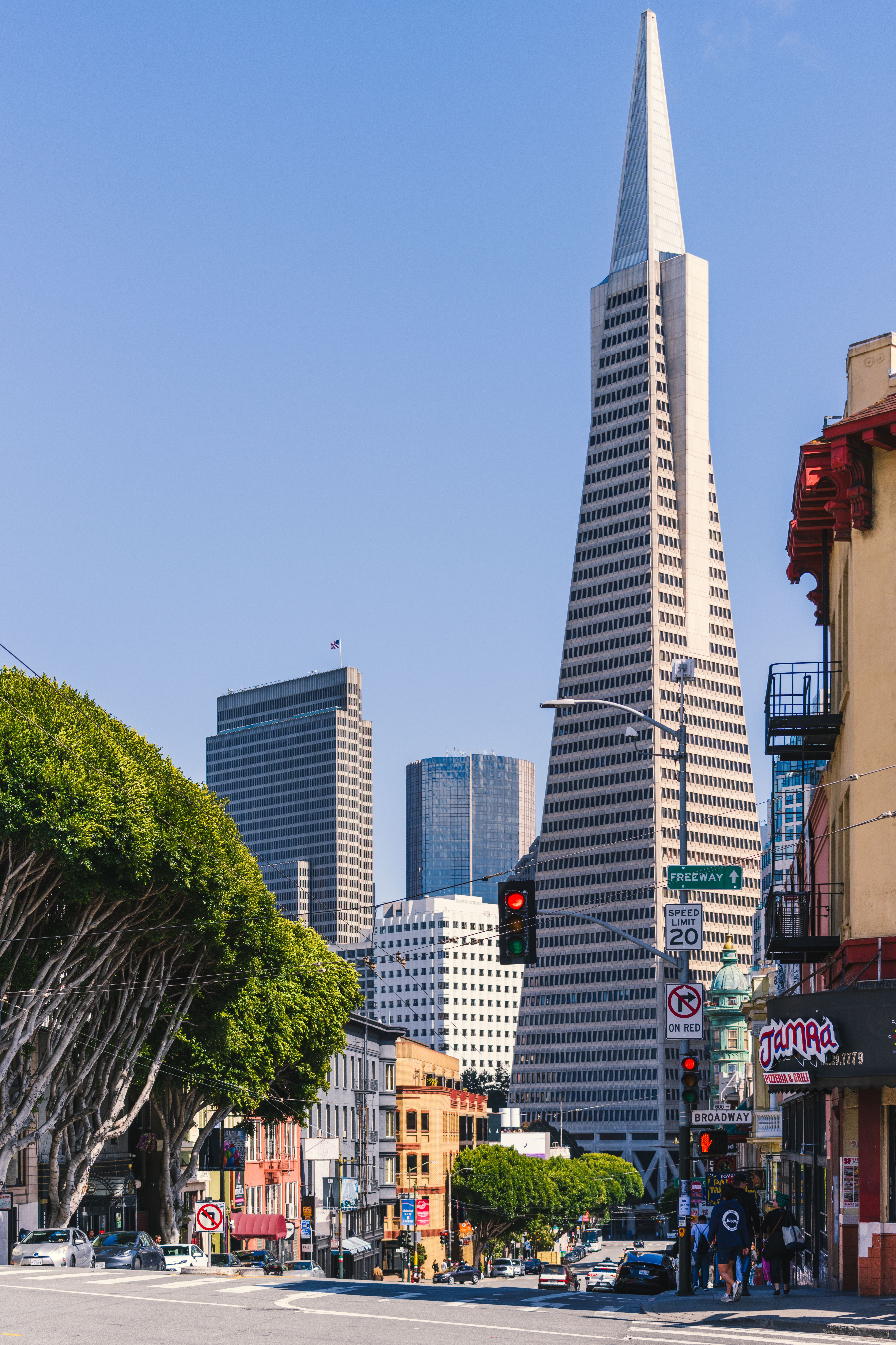 San Francisco's Iconic Transamerica Pyramid · Free Stock Photo