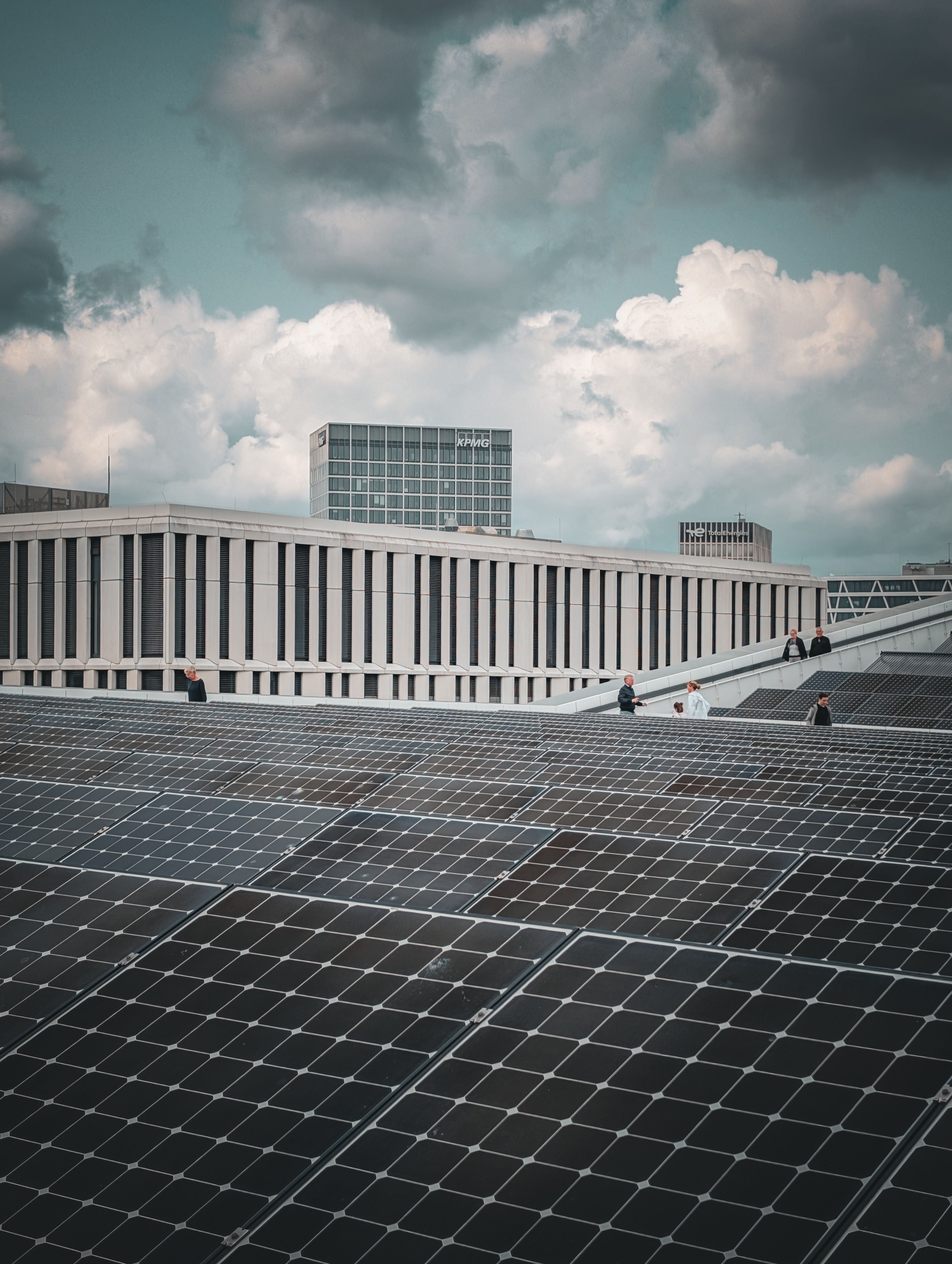Modern Architecture and Solar Panels in Berlin · Free Stock Photo