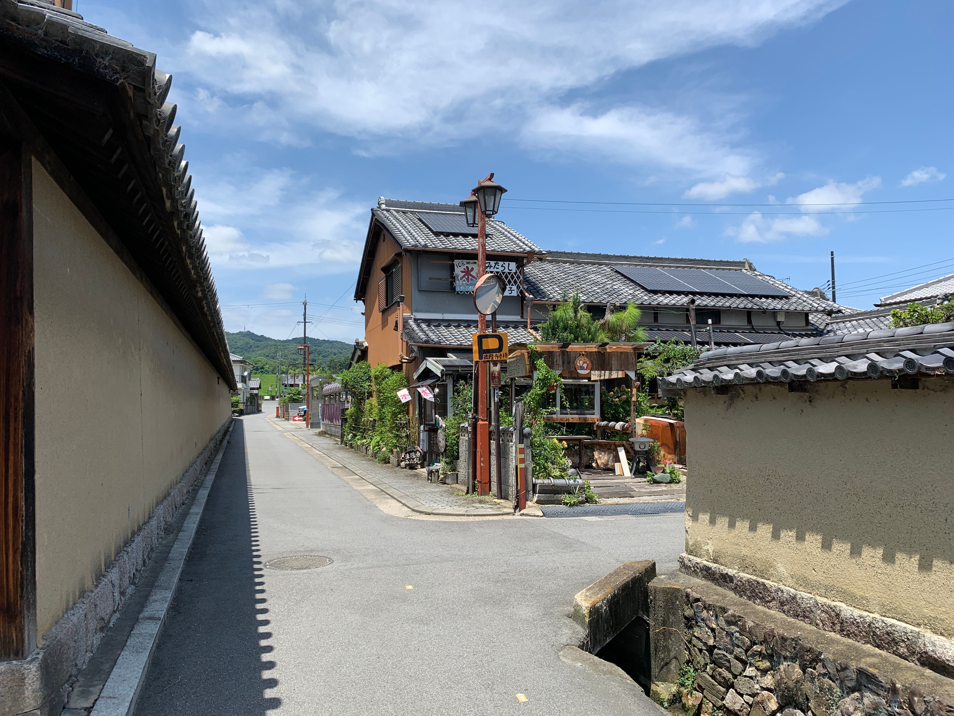 Traditional Japanese Architecture in Rural Street · Free Stock Photo