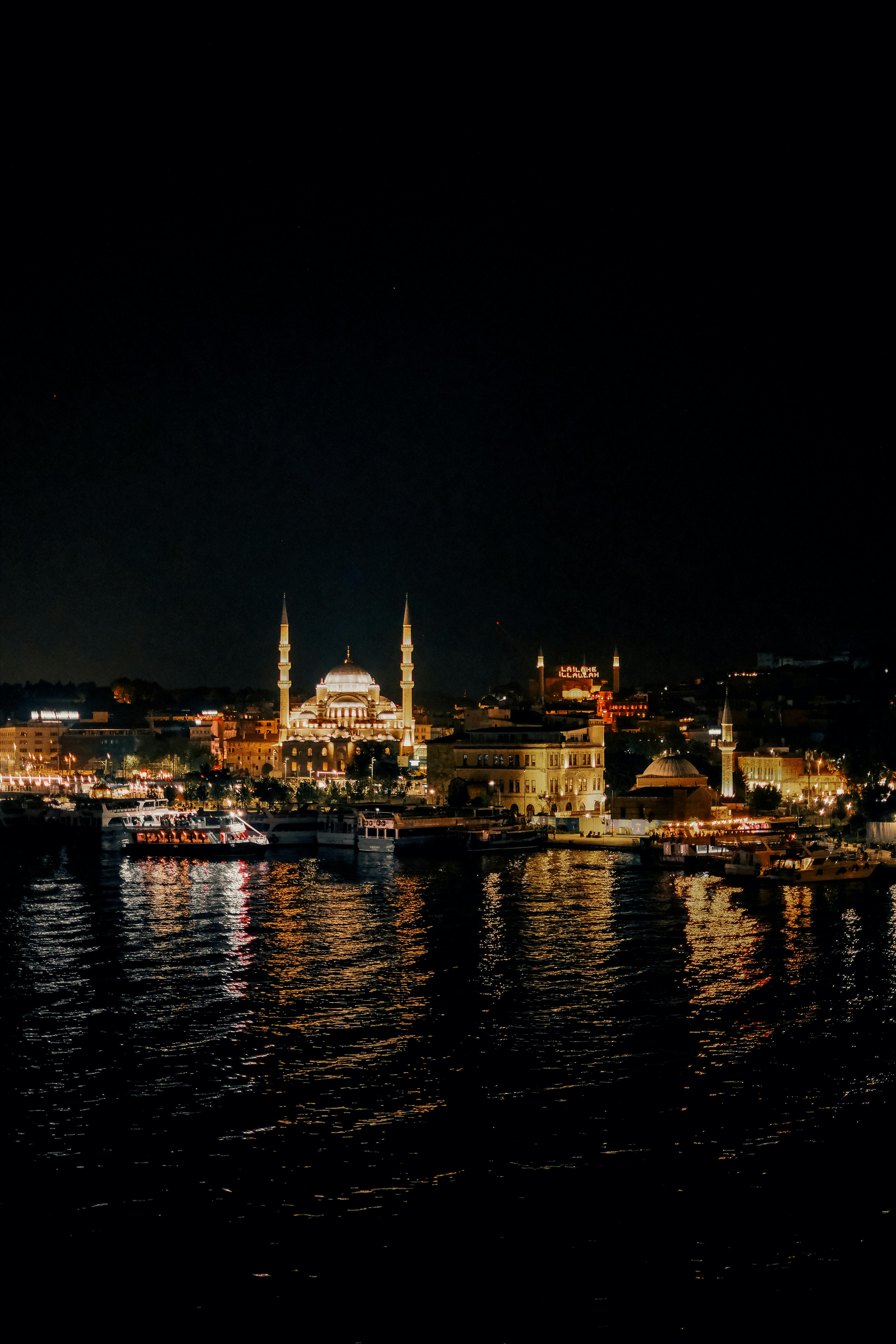 Mosque Architecture Pakistan Night View Photos, Download The BEST Free ...