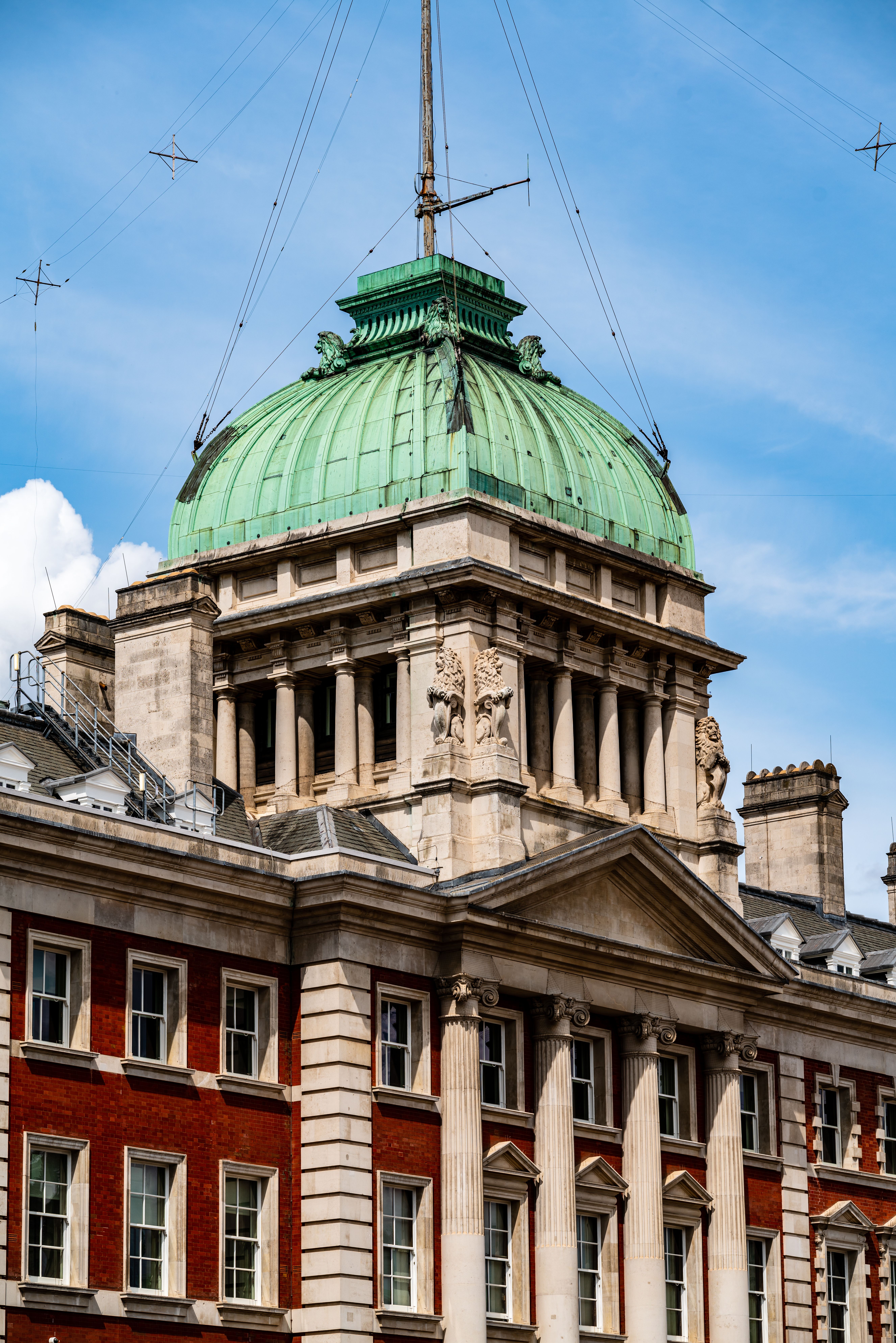 Historic London Architecture with Green Dome · Free Stock Photo