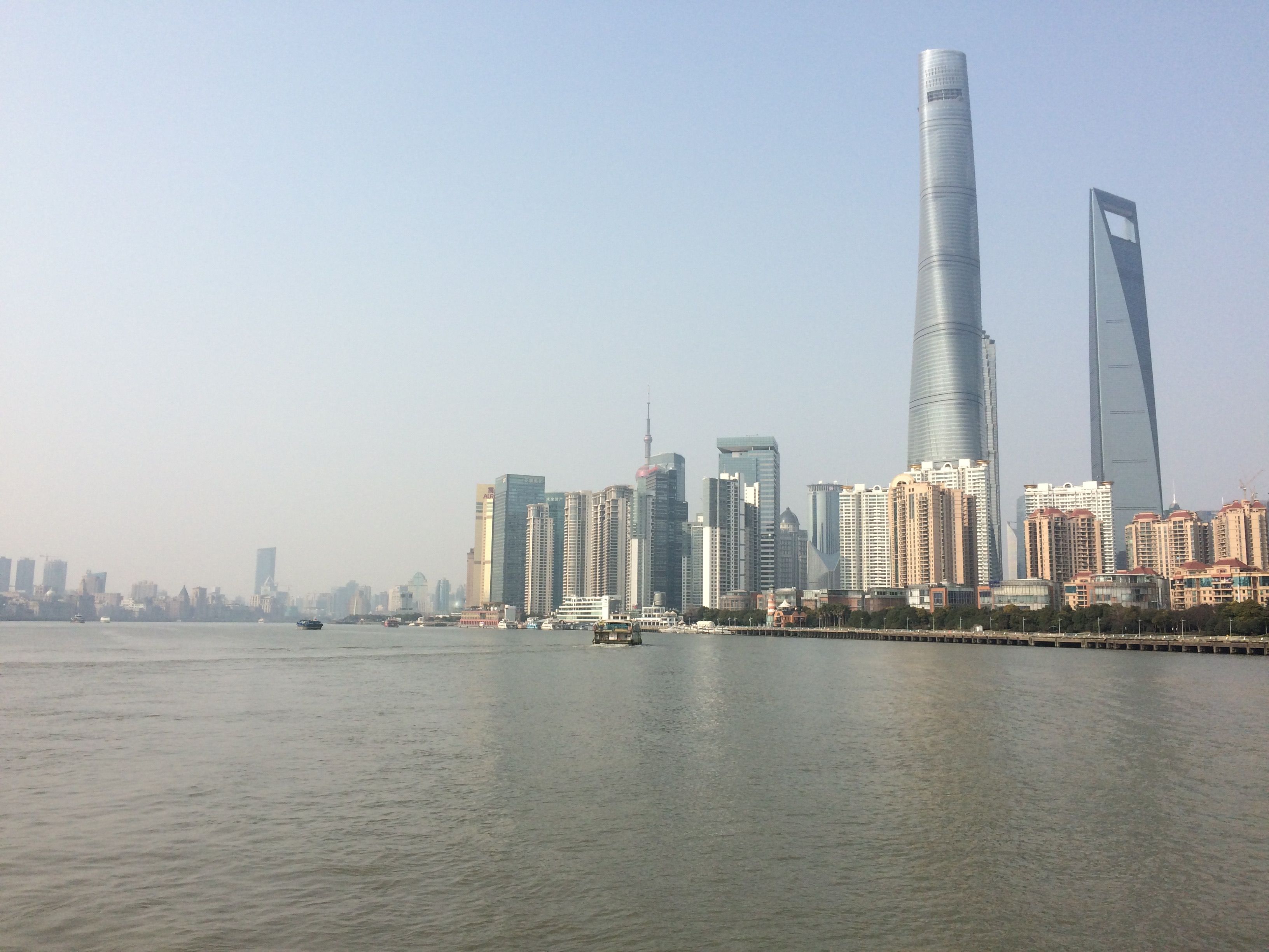 Shanghai Skyline with Iconic Skyscrapers · Free Stock Photo