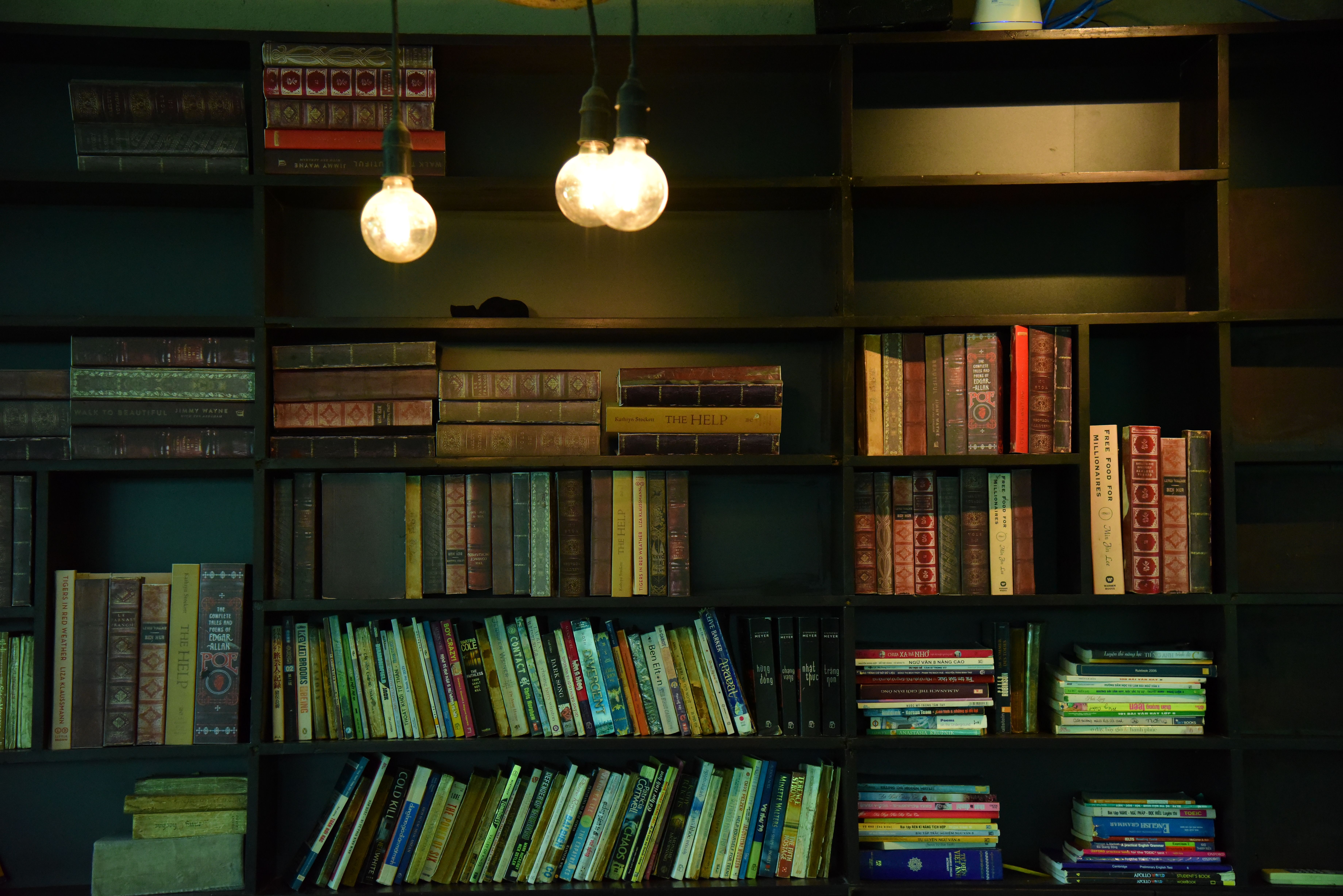 Bookshelf Desktop Wallpaper Photos, Download The BEST Free Bookshelf ...