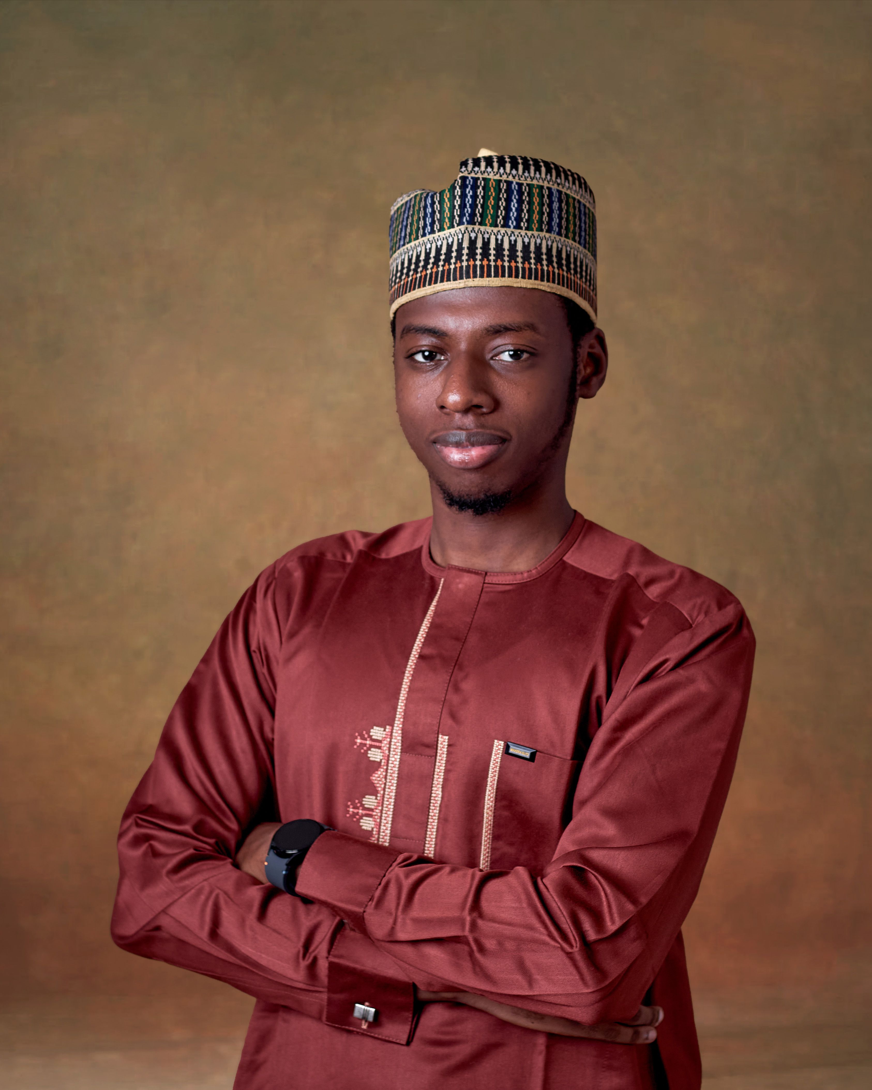 Portrait of a Man in Traditional African Attire · Free Stock Photo