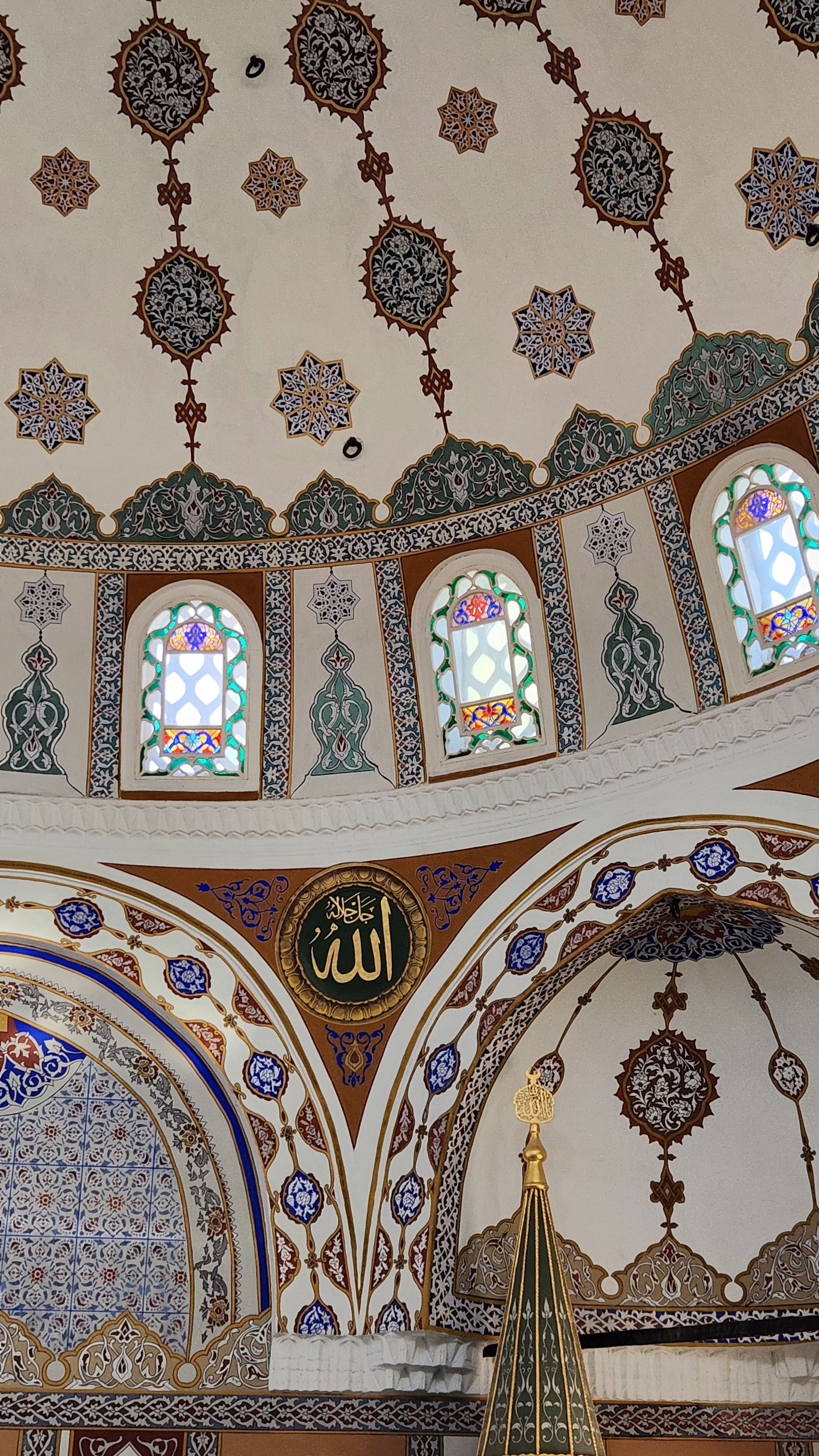 Intricate Ottoman Mosque Interior, İstanbul · Free Stock Photo