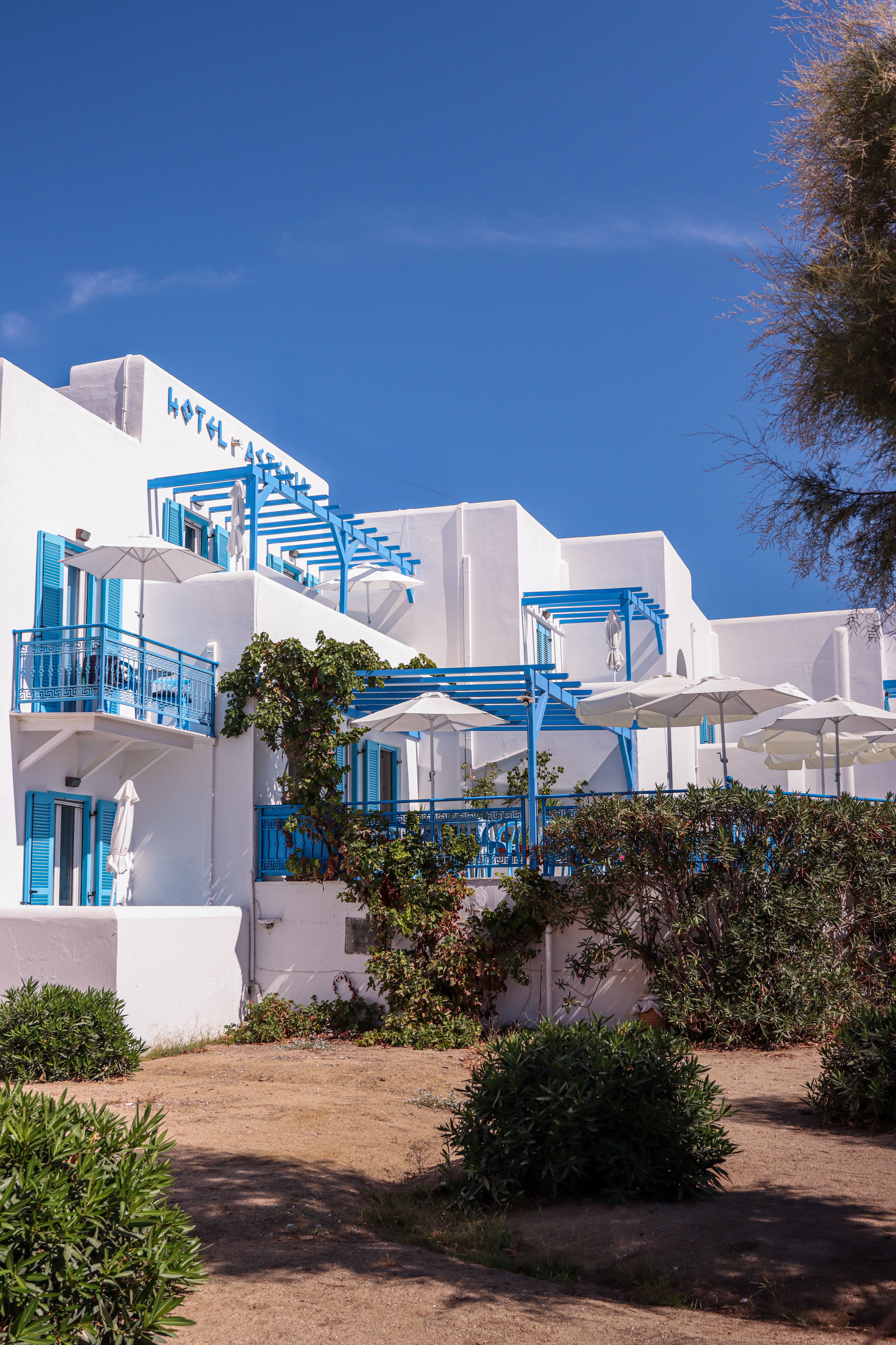 Charming Greek Hotel in Naxos with Aegean Design · Free Stock Photo