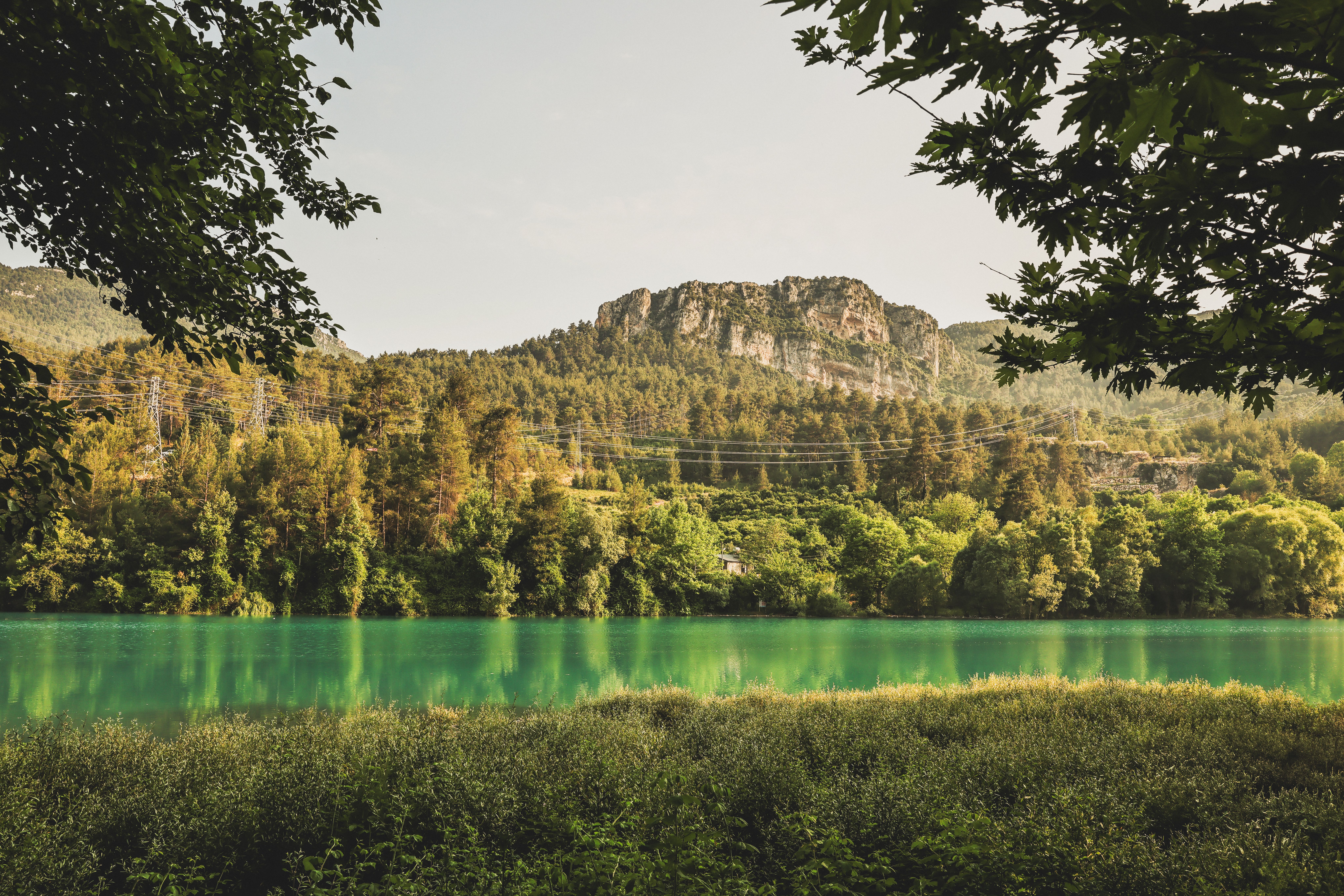 Scenic View of Turkish Landscape with Mountains and River · Free Stock ...