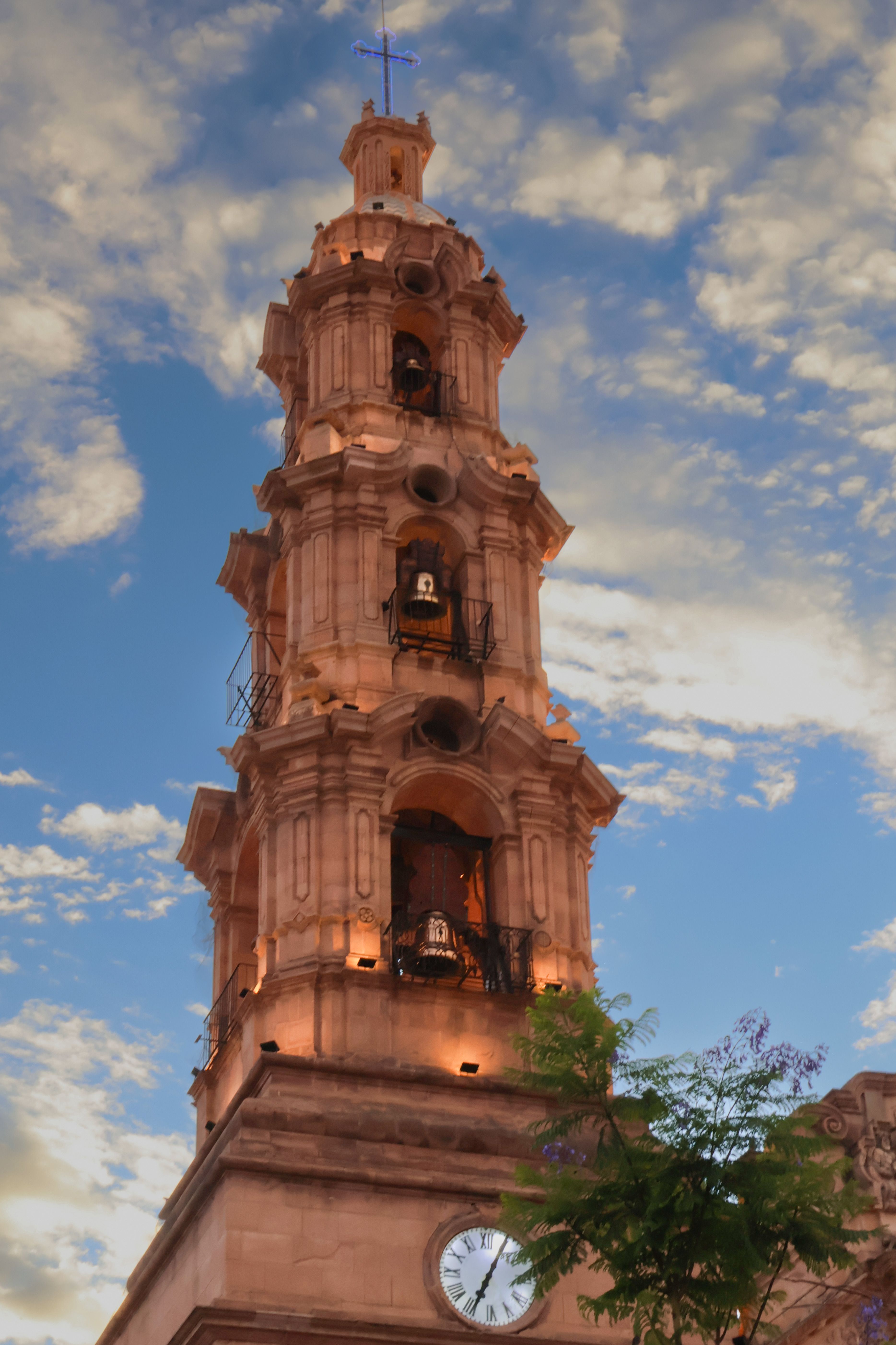 Historic Bell Tower Against Evening Sky · Free Stock Photo