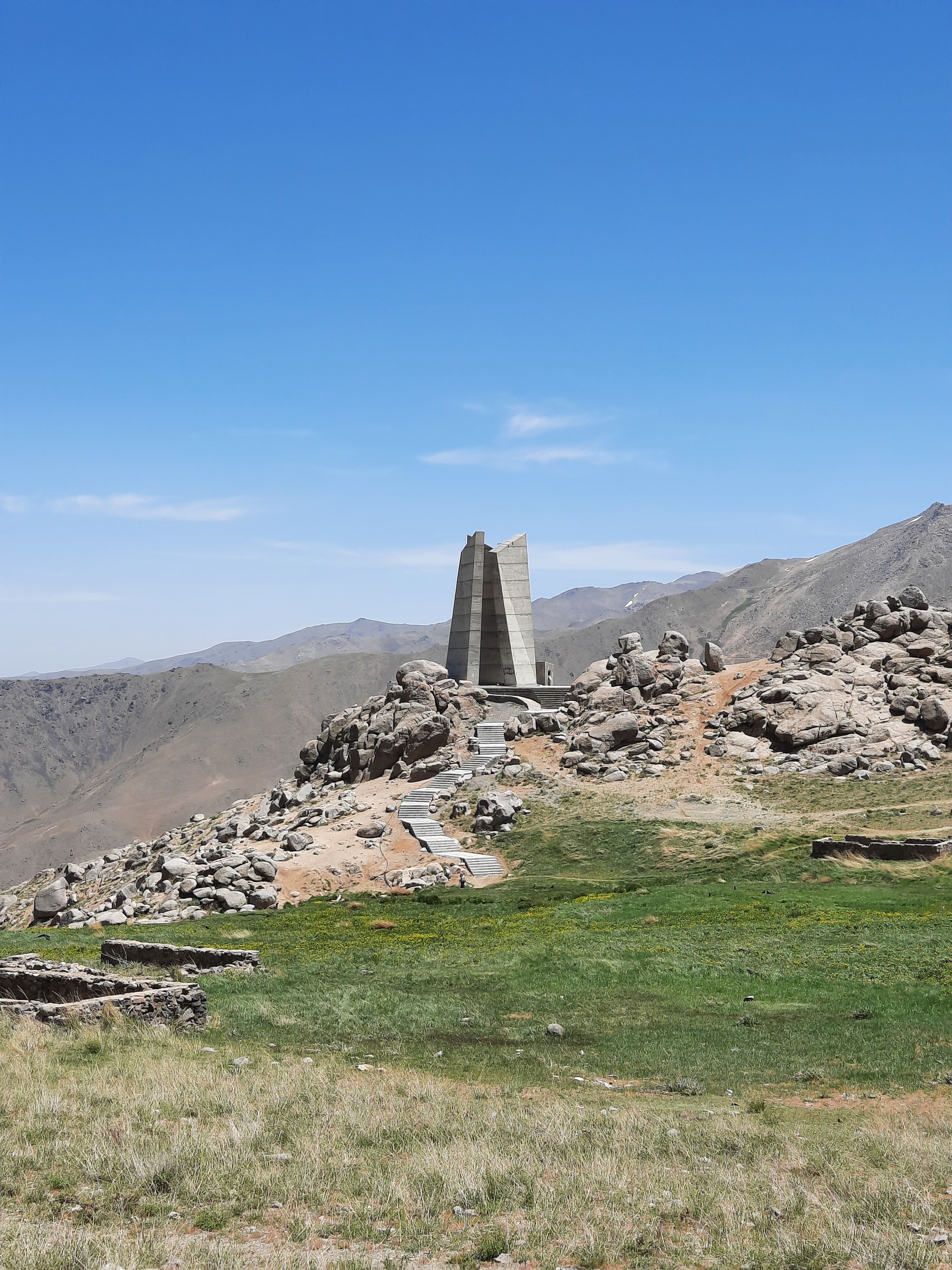 Mountain Monolith Under Clear Blue Sky · Free Stock Photo