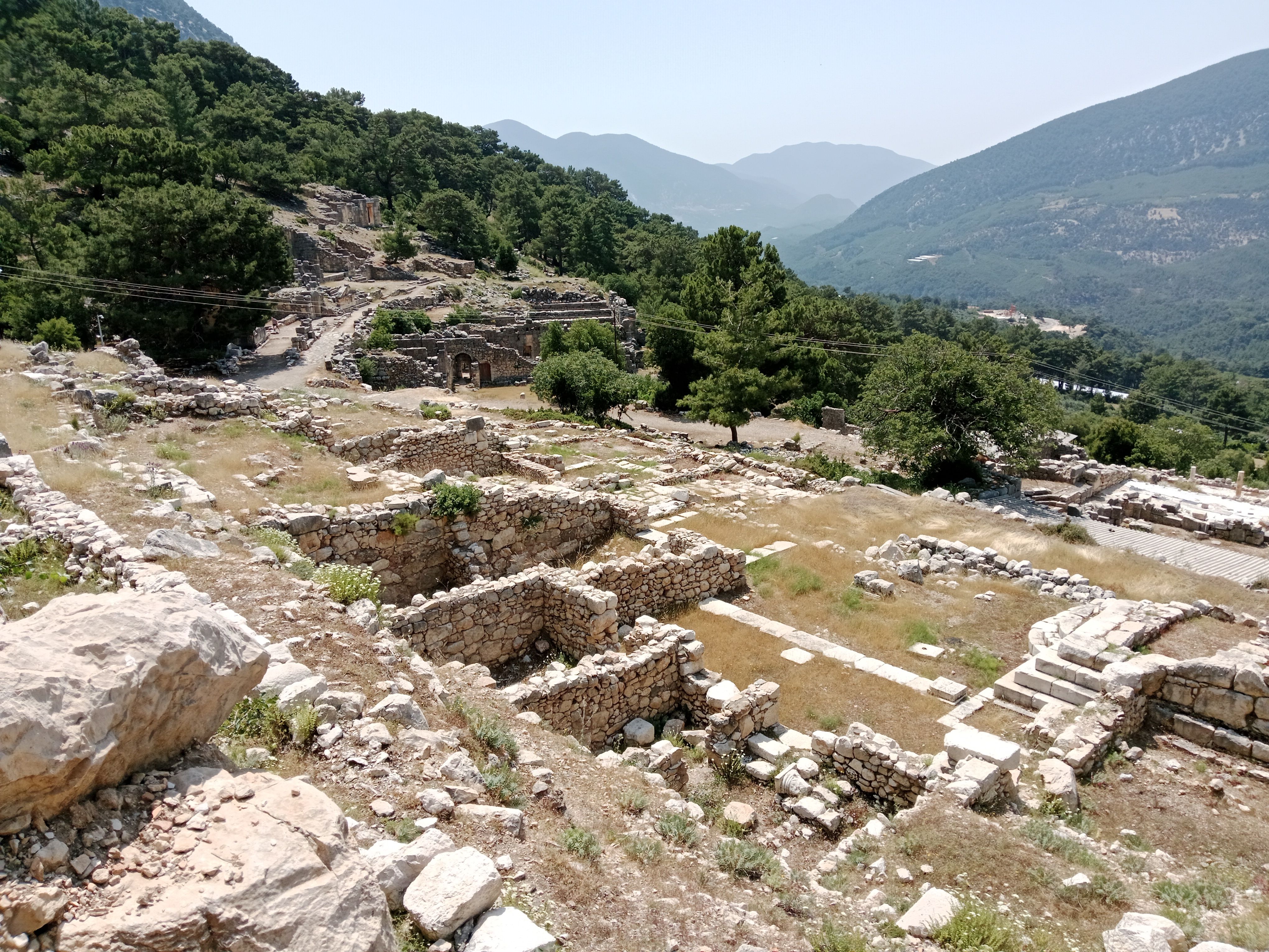 Ancient Ruins in Mountainous Landscape · Free Stock Photo