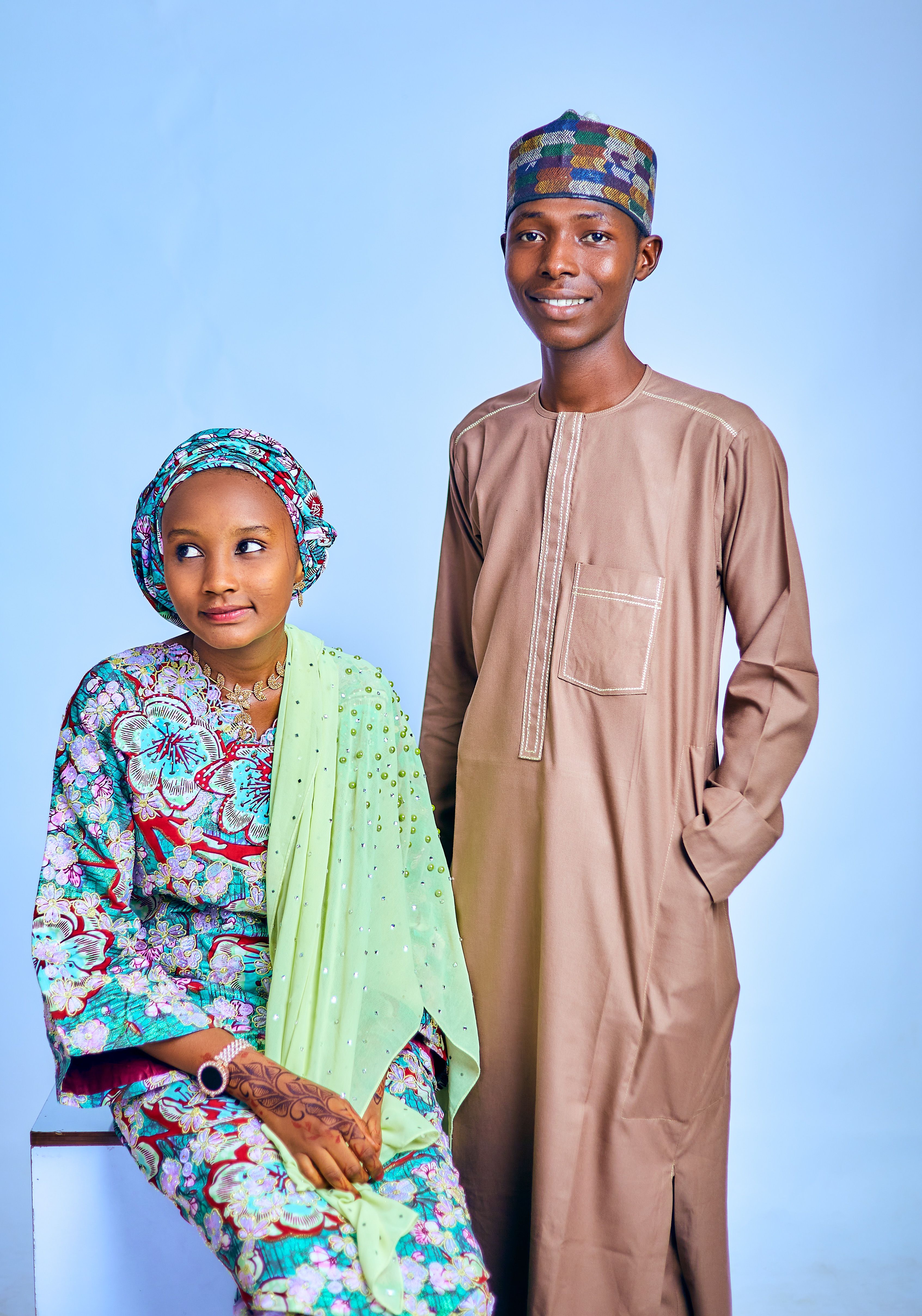 Traditional African Attire Portrait · Free Stock Photo