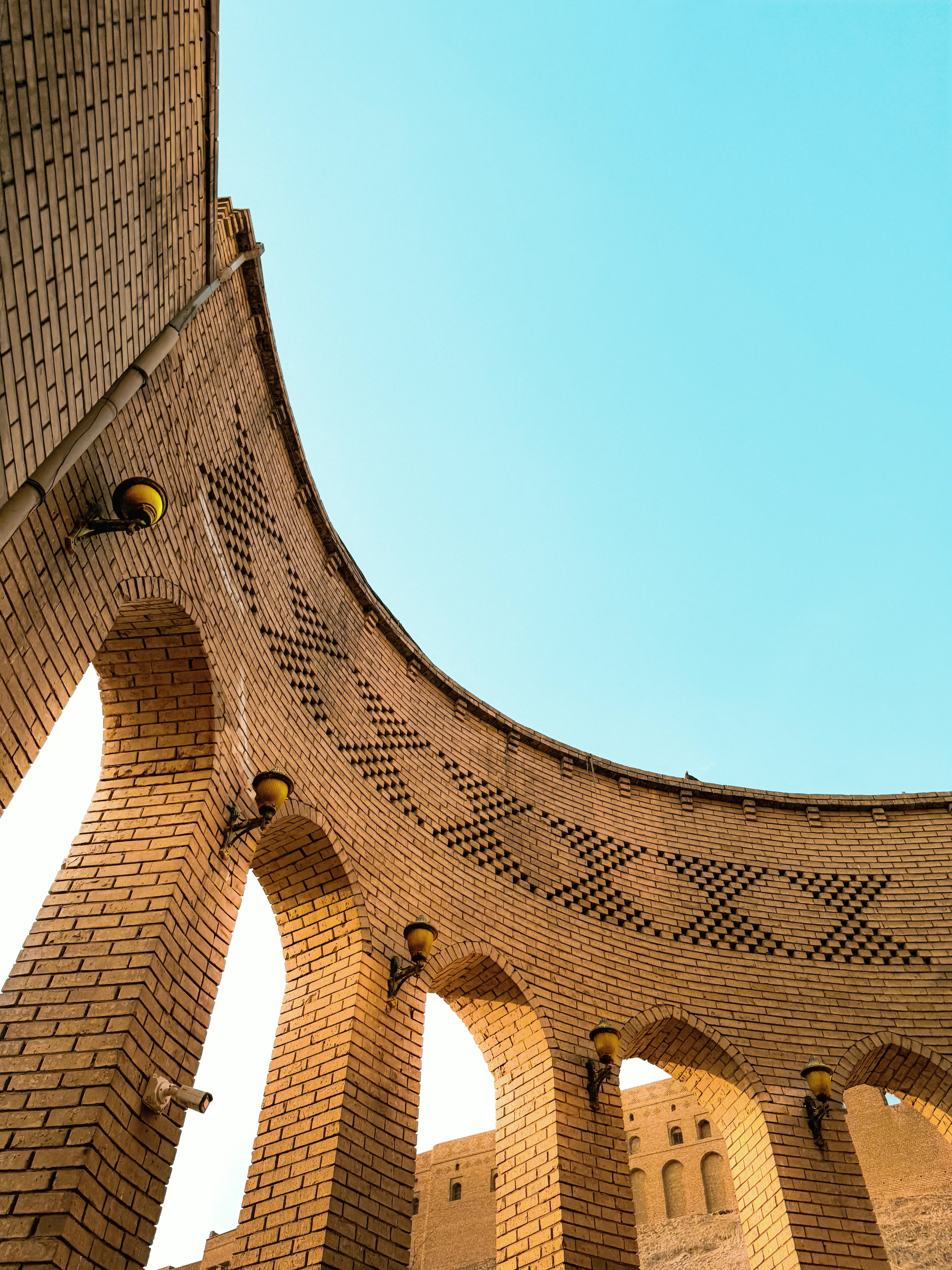 Ancient Brick Architecture in Erbil Citadel · Free Stock Photo