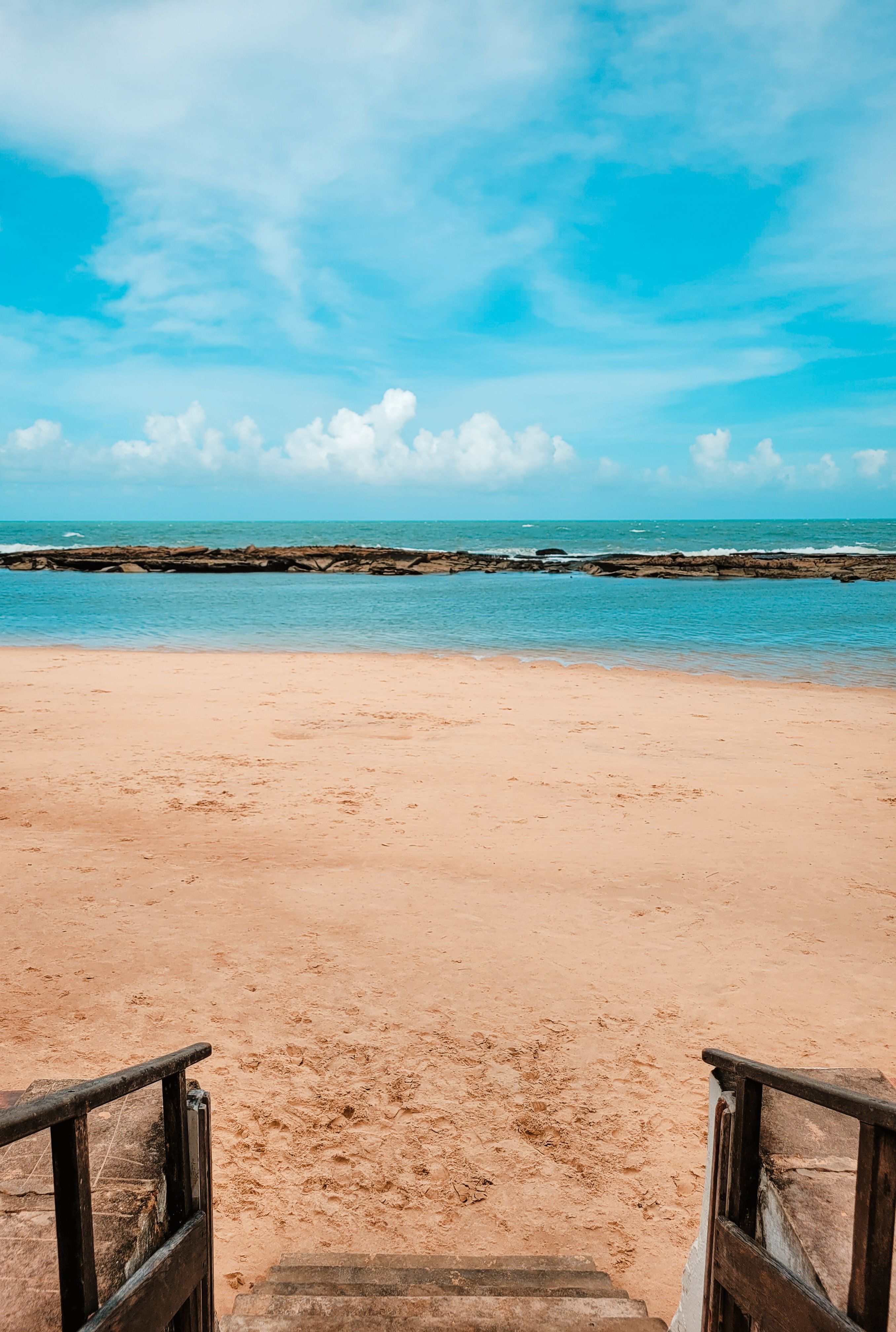 Blue Sky Beaches Photos, Download The BEST Free Blue Sky Beaches Stock ...