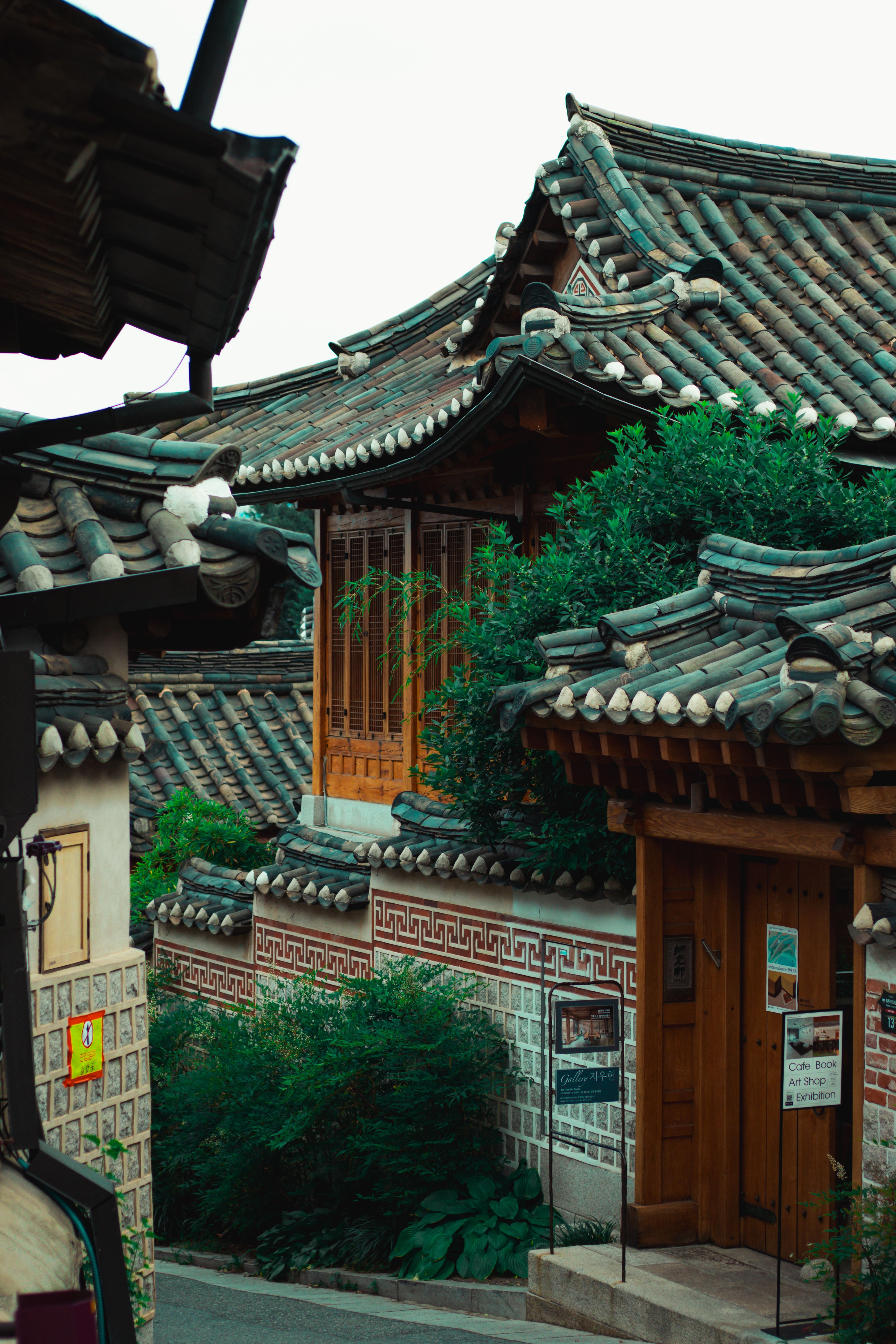 Traditional Hanok Houses in Bukchon Hanok Village · Free Stock Photo