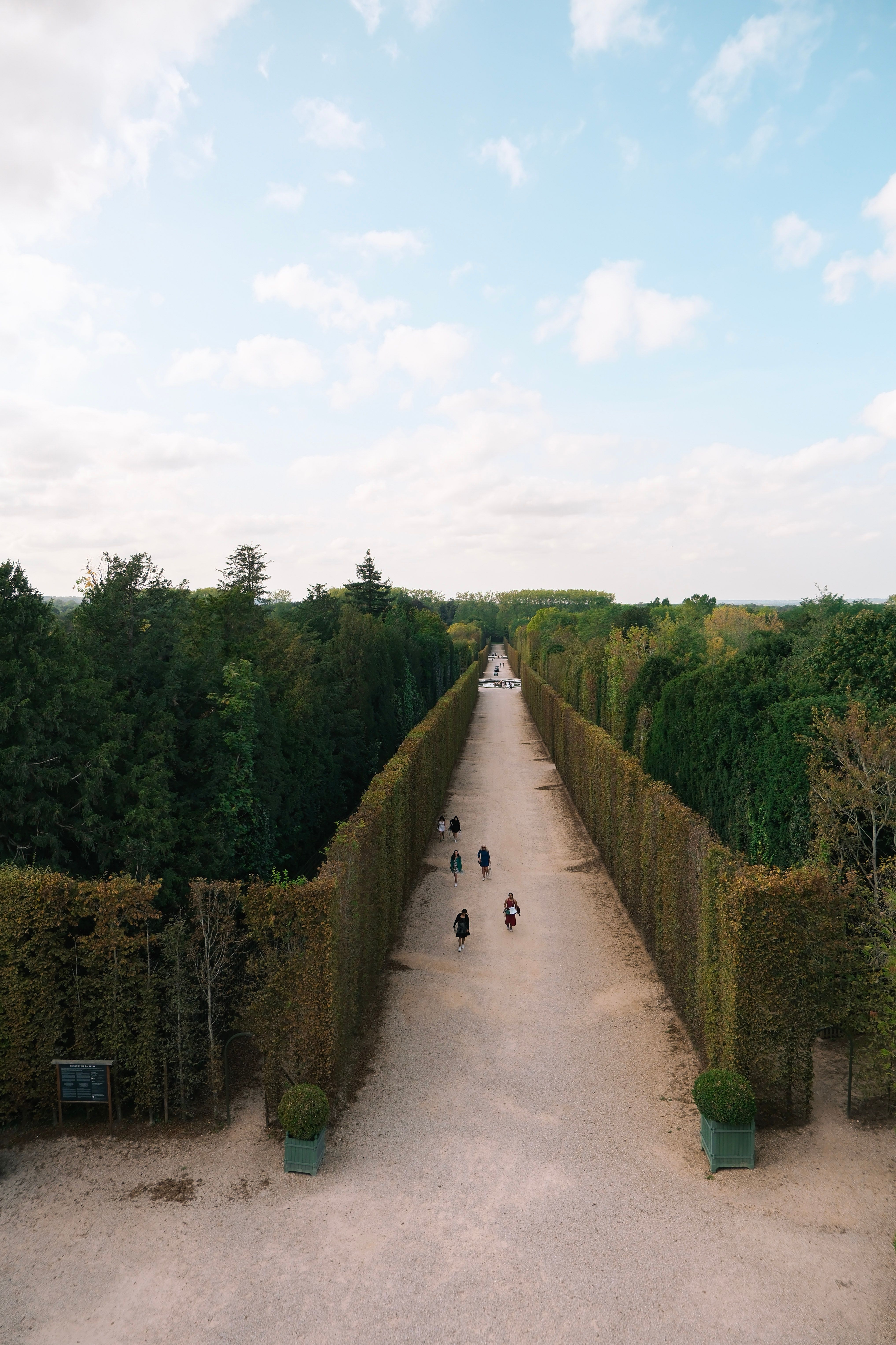 Scenic View of Walkway in Versailles Gardens · Free Stock Photo