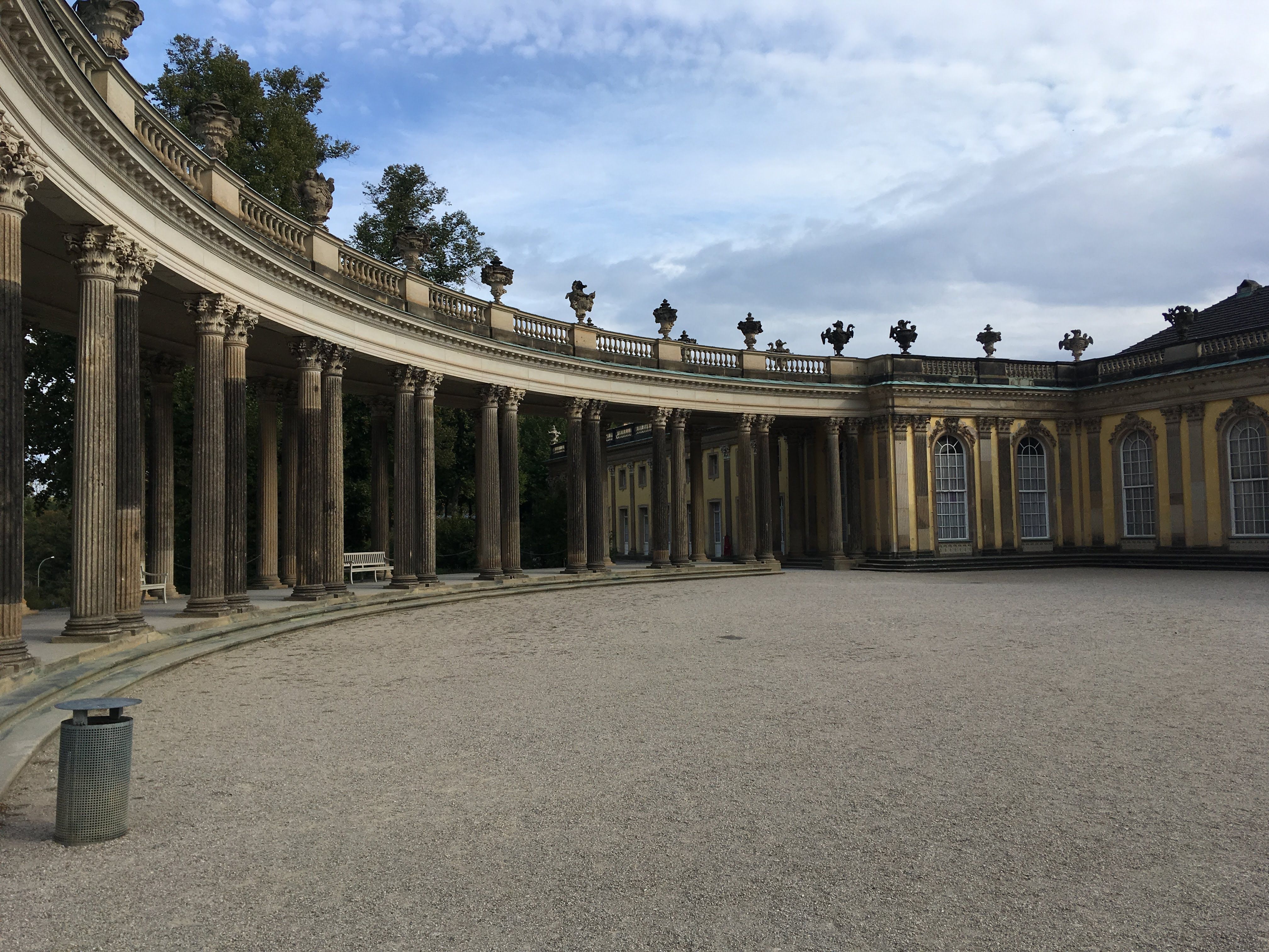 Historic Colonnade at Sanssouci Palace in Germany · Free Stock Photo