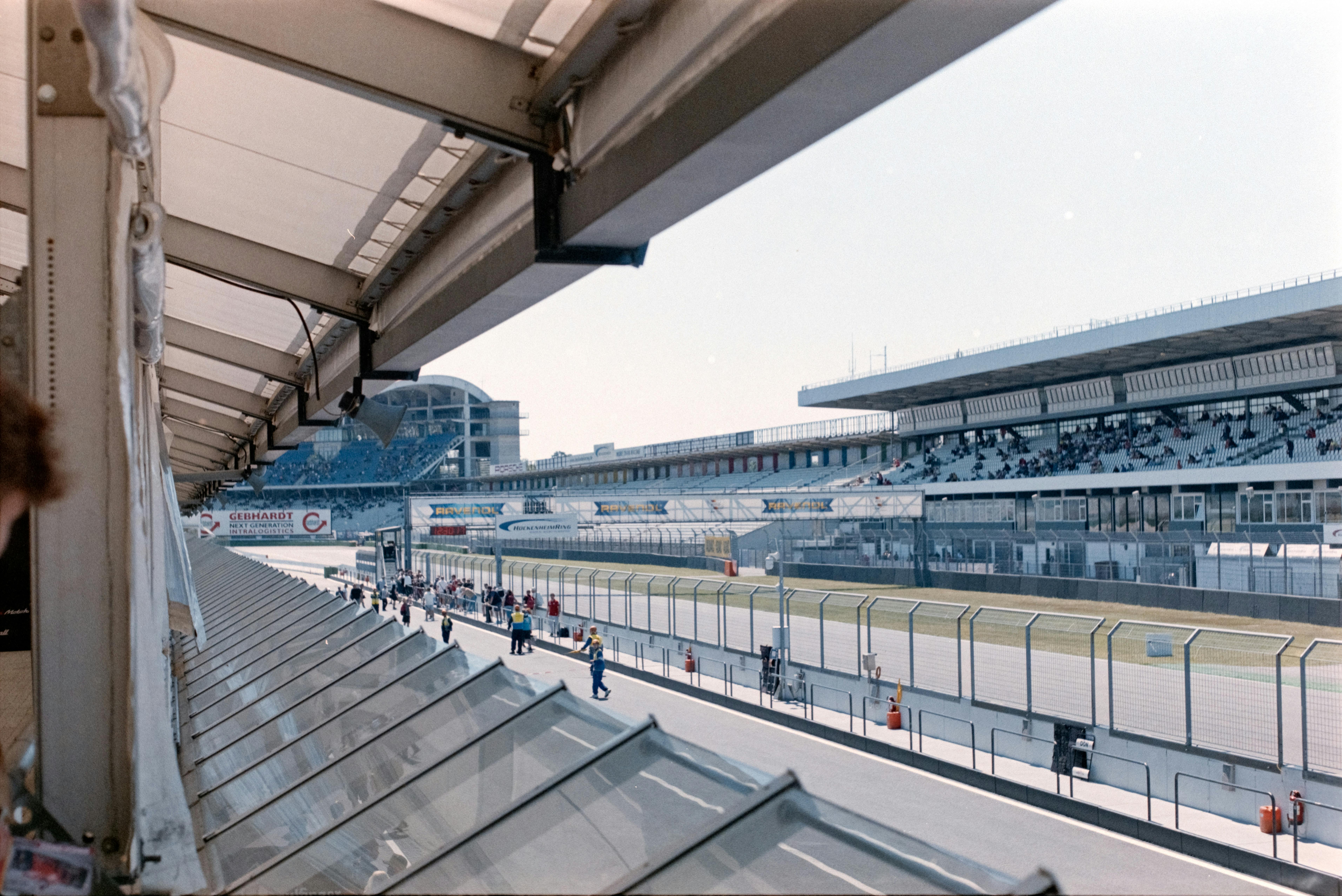 Large Outdoor Racing Track with Spectators · Free Stock Photo