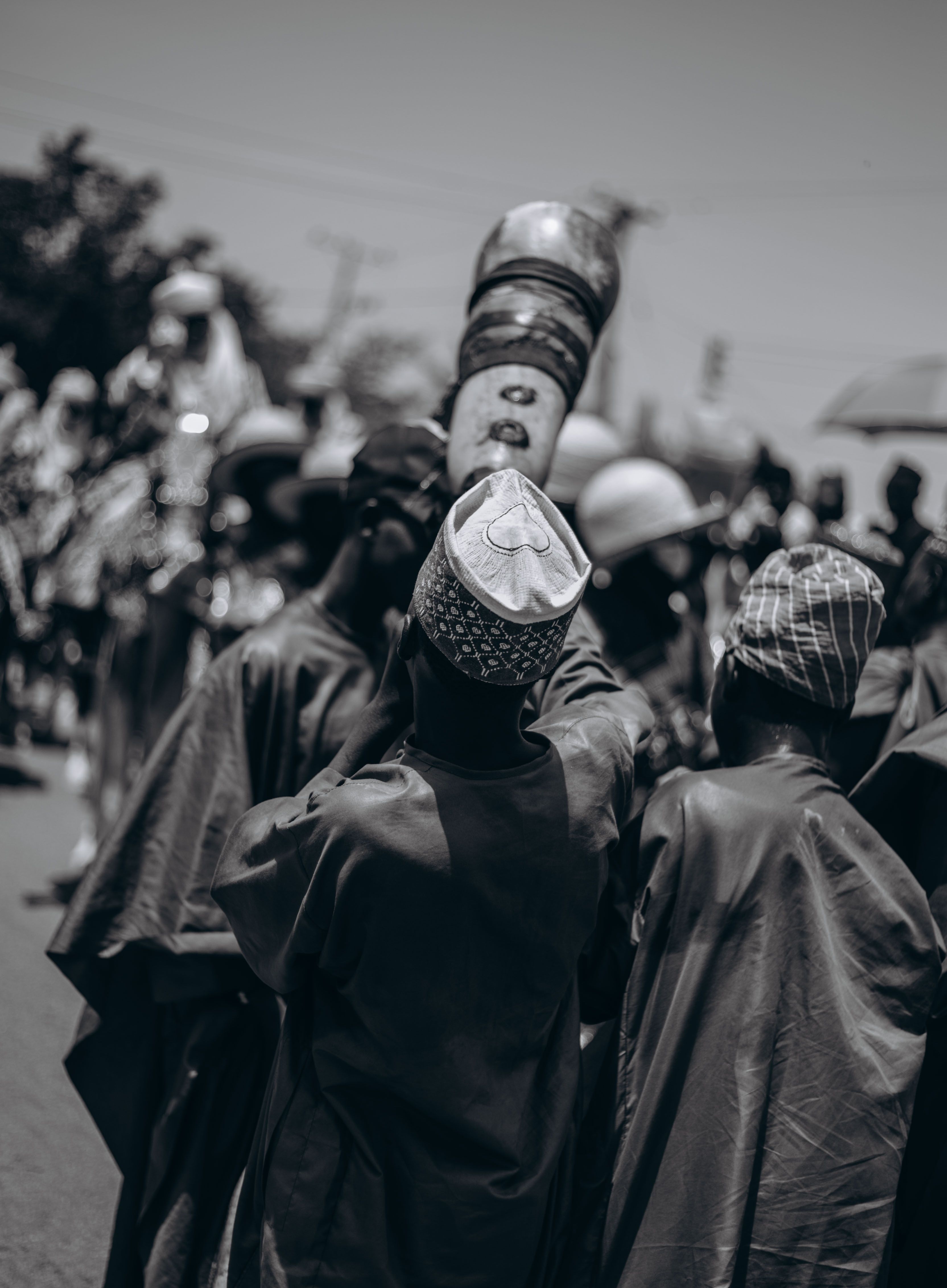 Black and White Cultural Procession Celebration · Free Stock Photo