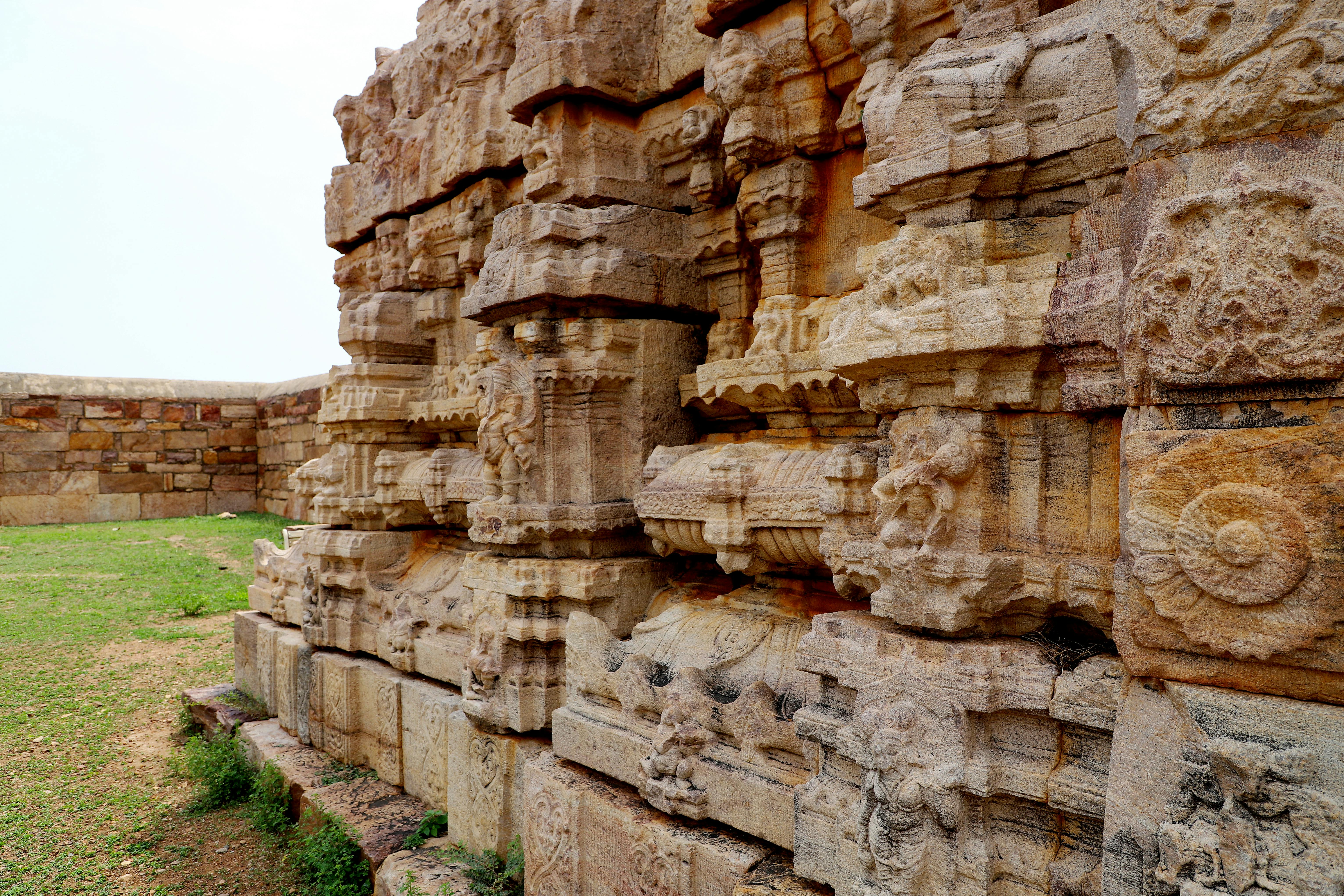 Intricate Ancient Stone Carvings at Historic Site · Free Stock Photo