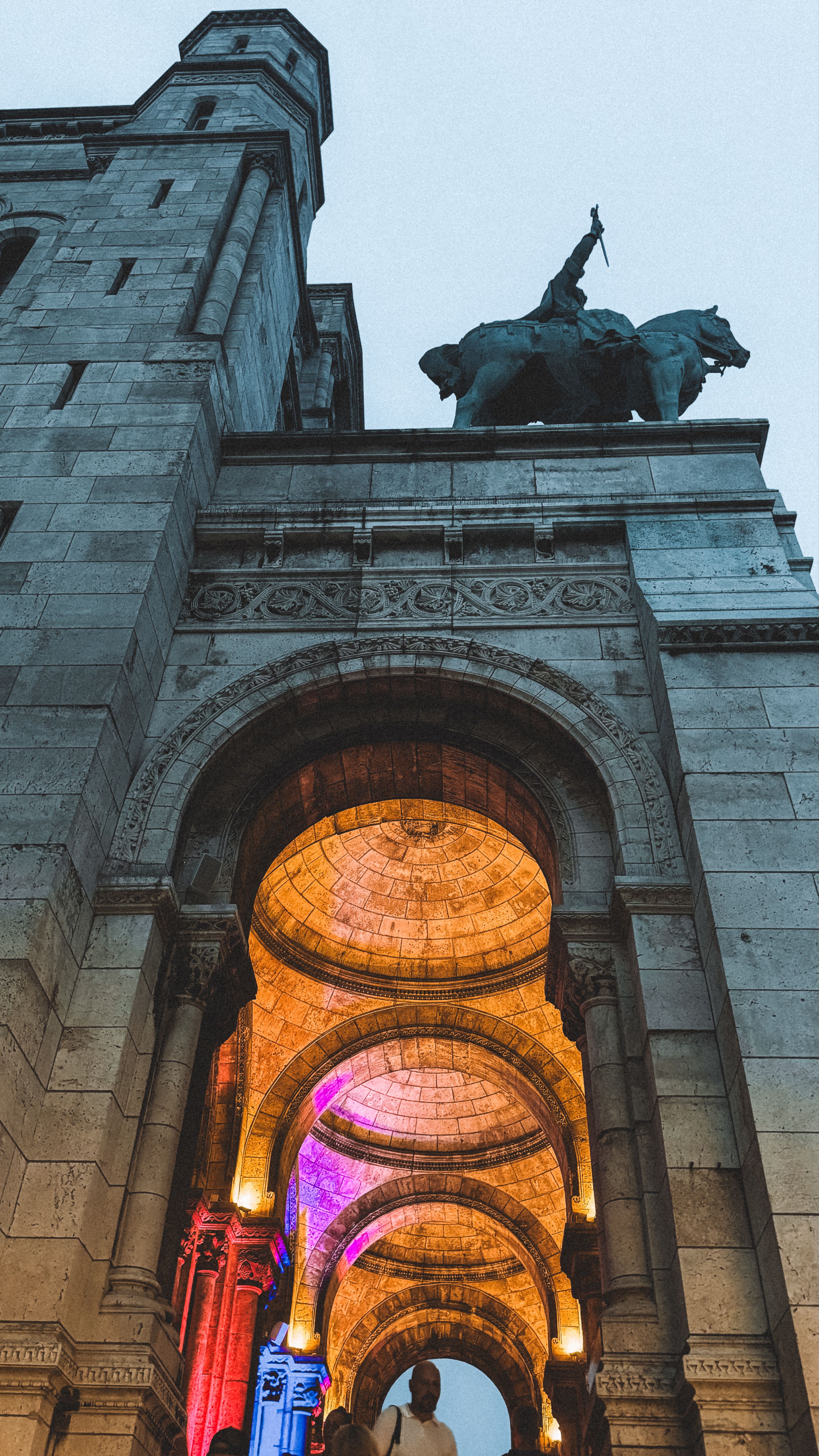Architectural Detail of a French Monument · Free Stock Photo