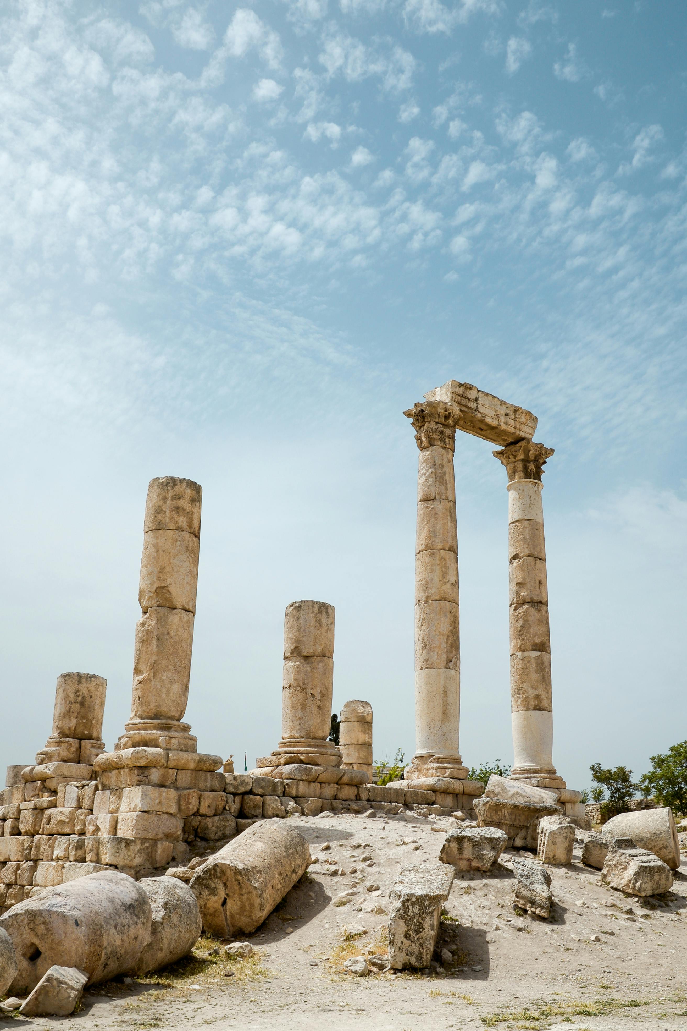 Ancient Roman Architecture in Amman, Jordan · Free Stock Photo
