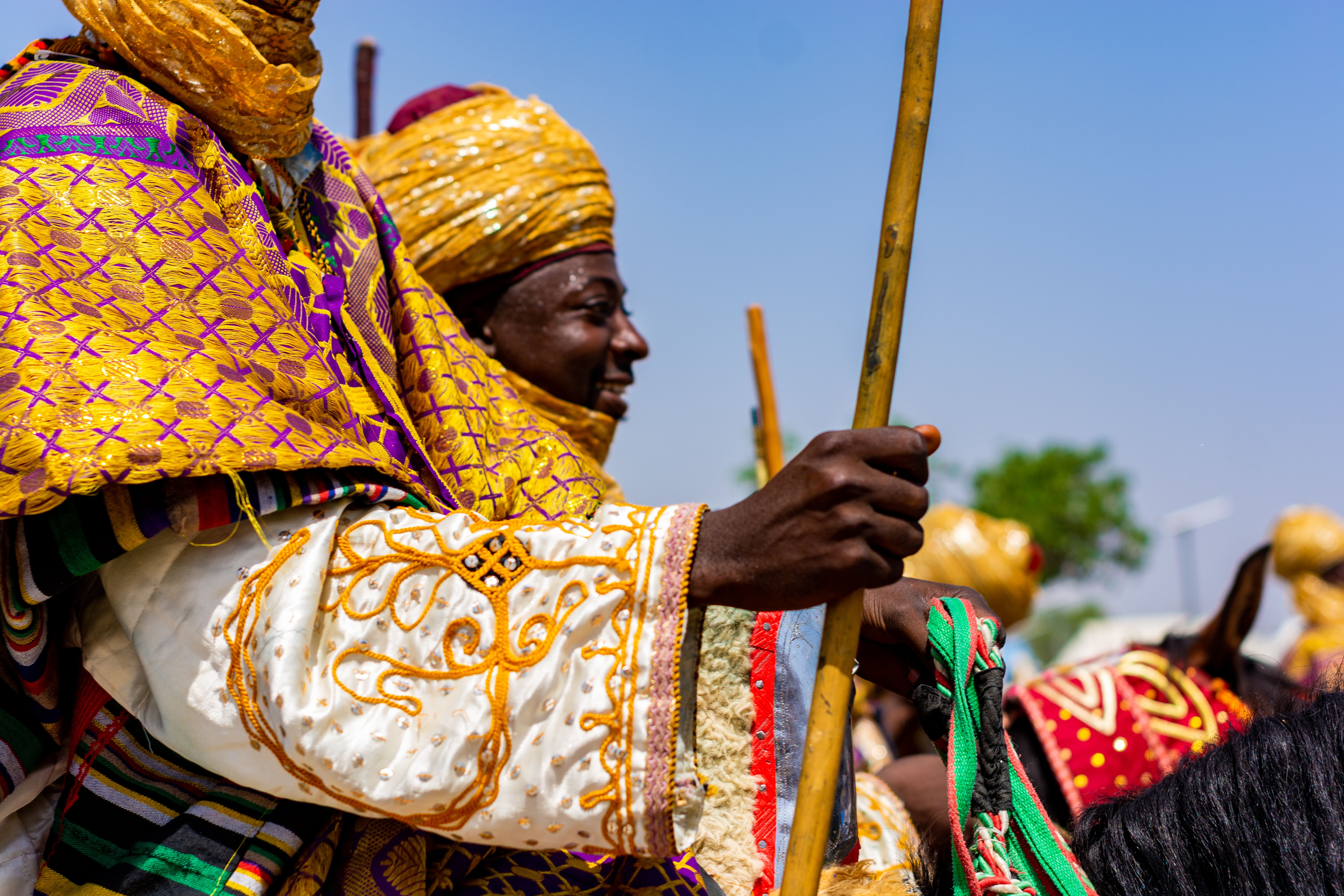 Colorful Traditional African Festival Parade · Free Stock Photo