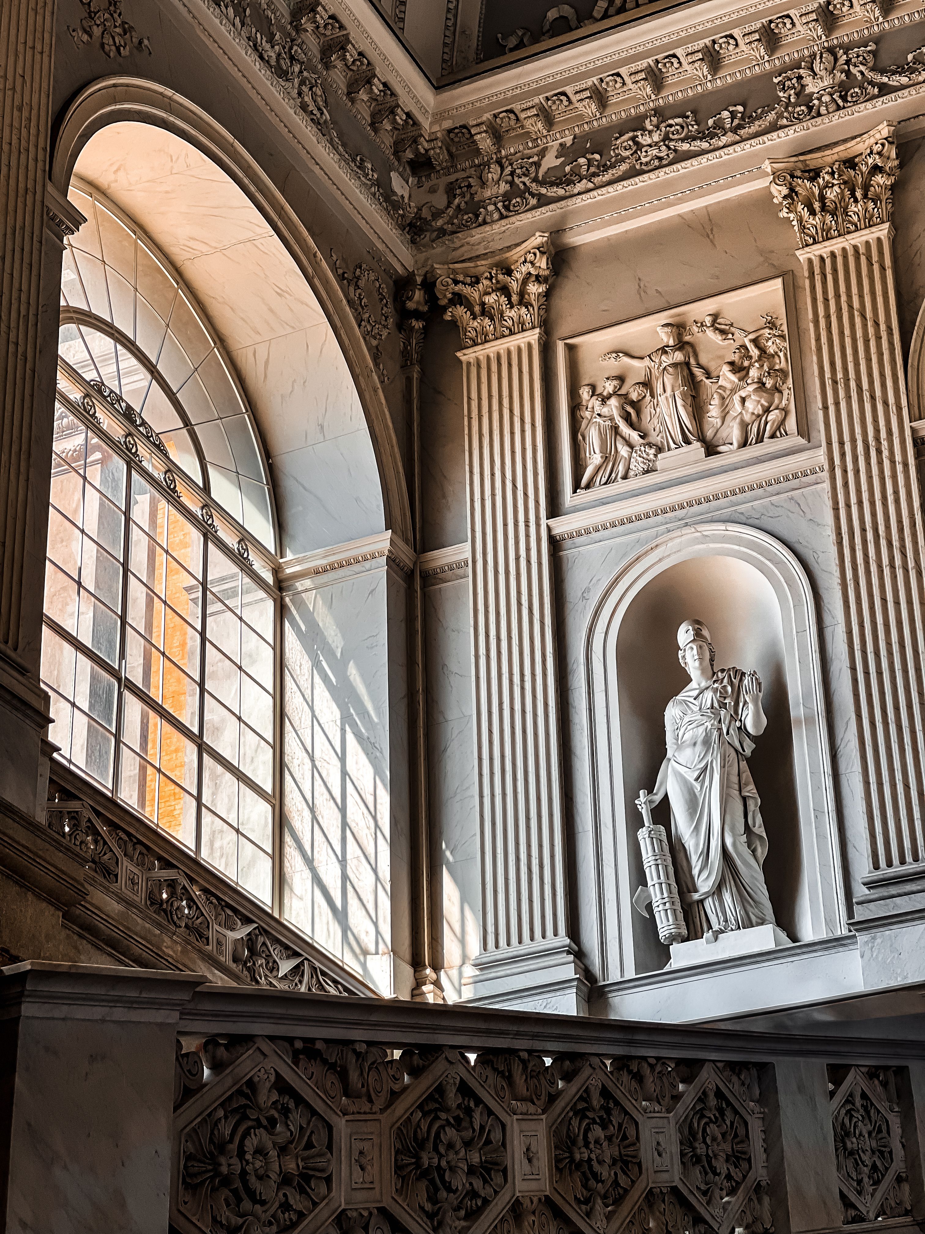 Marble Sculptures in Museum · Free Stock Photo