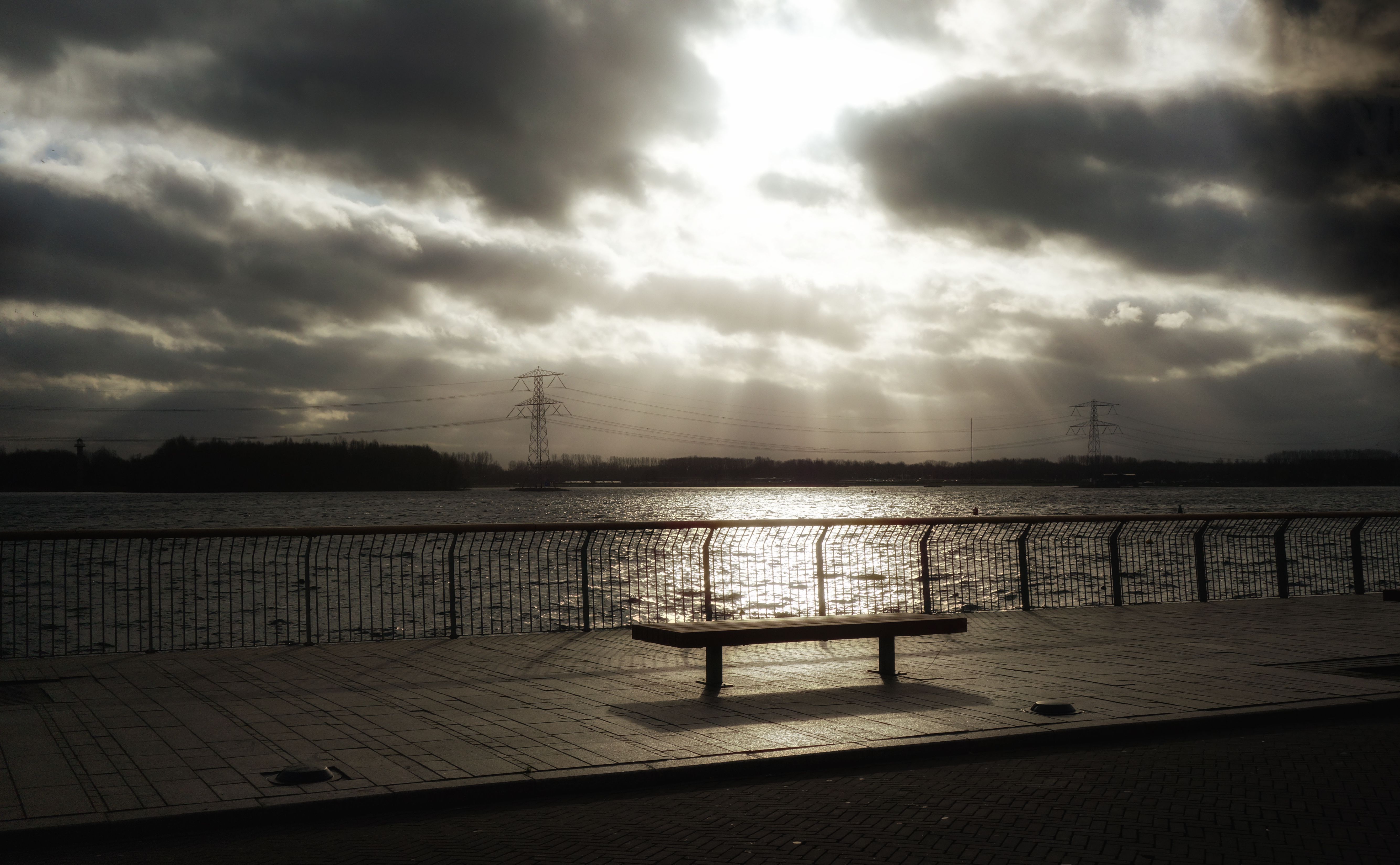 Stormy Sky Over Weerwater in Almere, Netherlands · Free Stock Photo