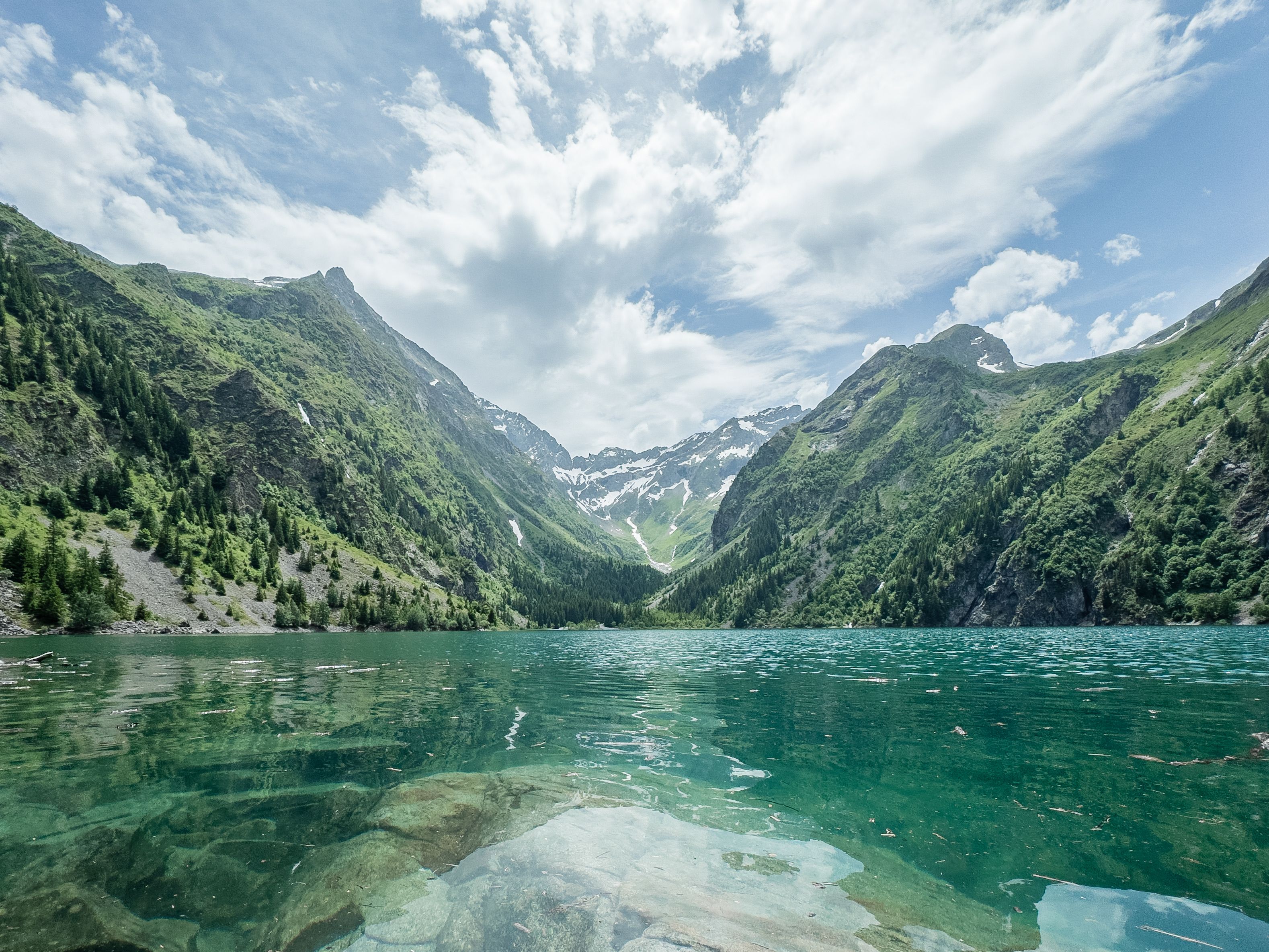 River Between Mountains · Free Stock Photo
