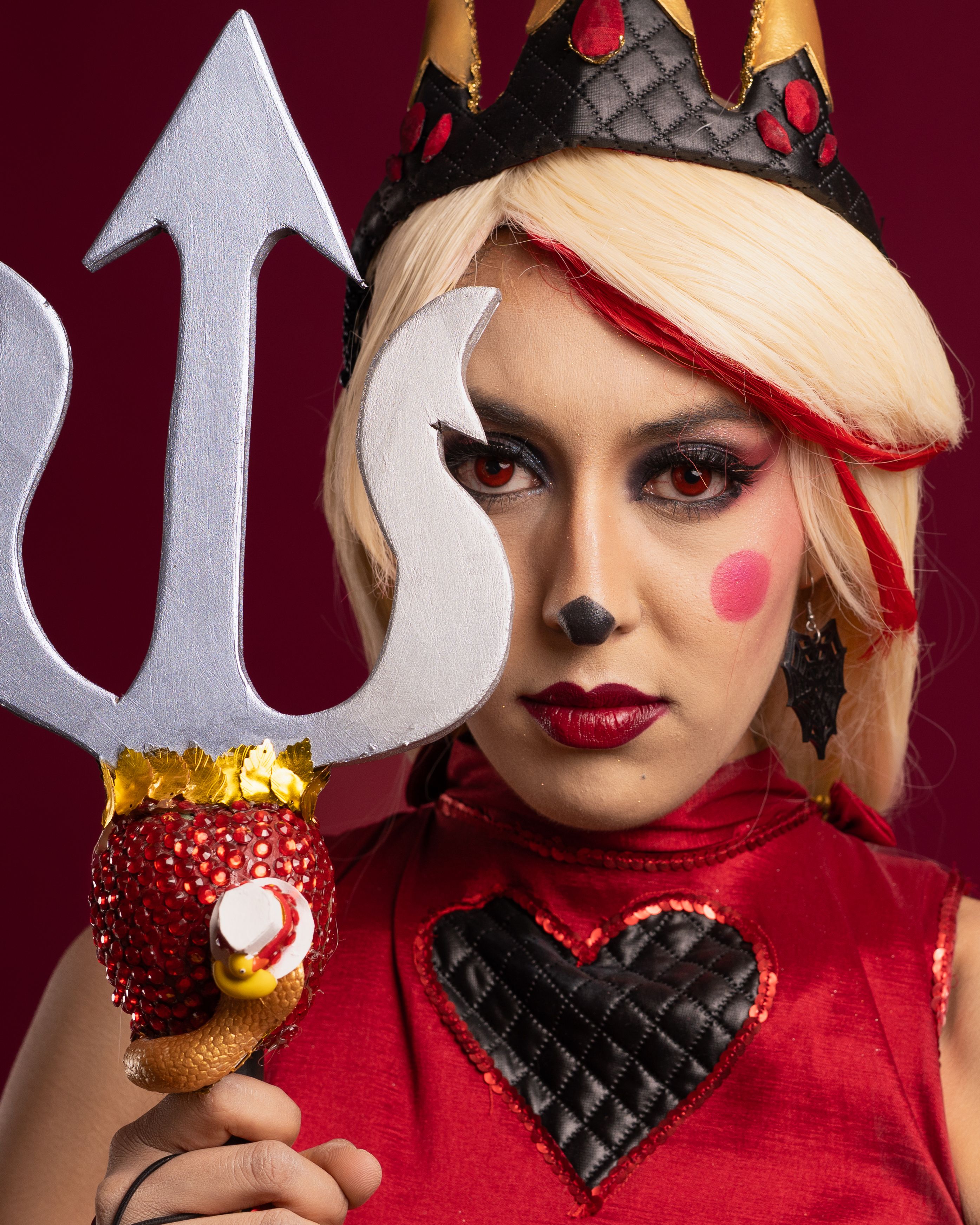 Creative Cosplay Portrait with Artistic Makeup · Free Stock Photo