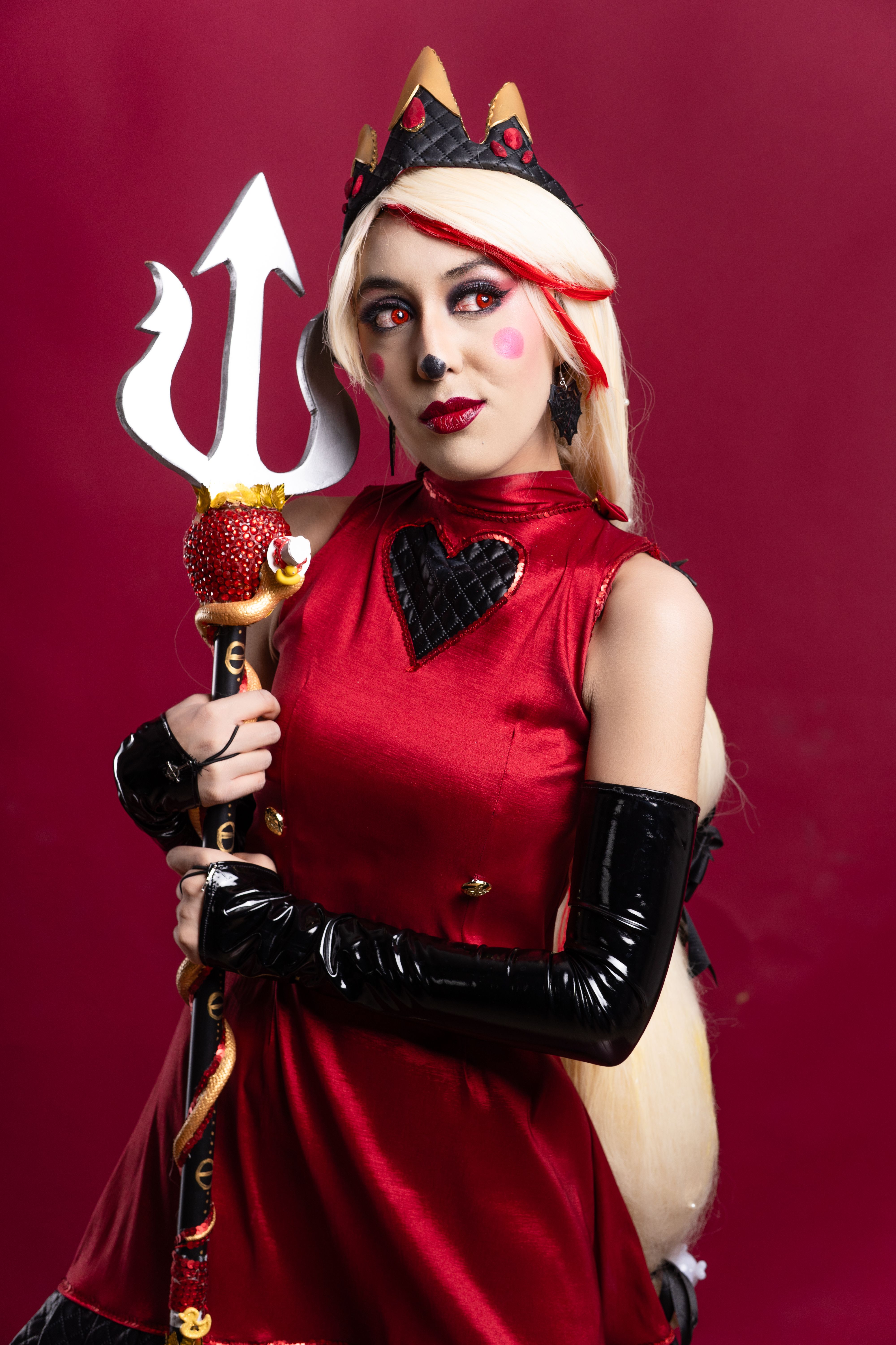 Cosplay of Anime Character with Trident · Free Stock Photo