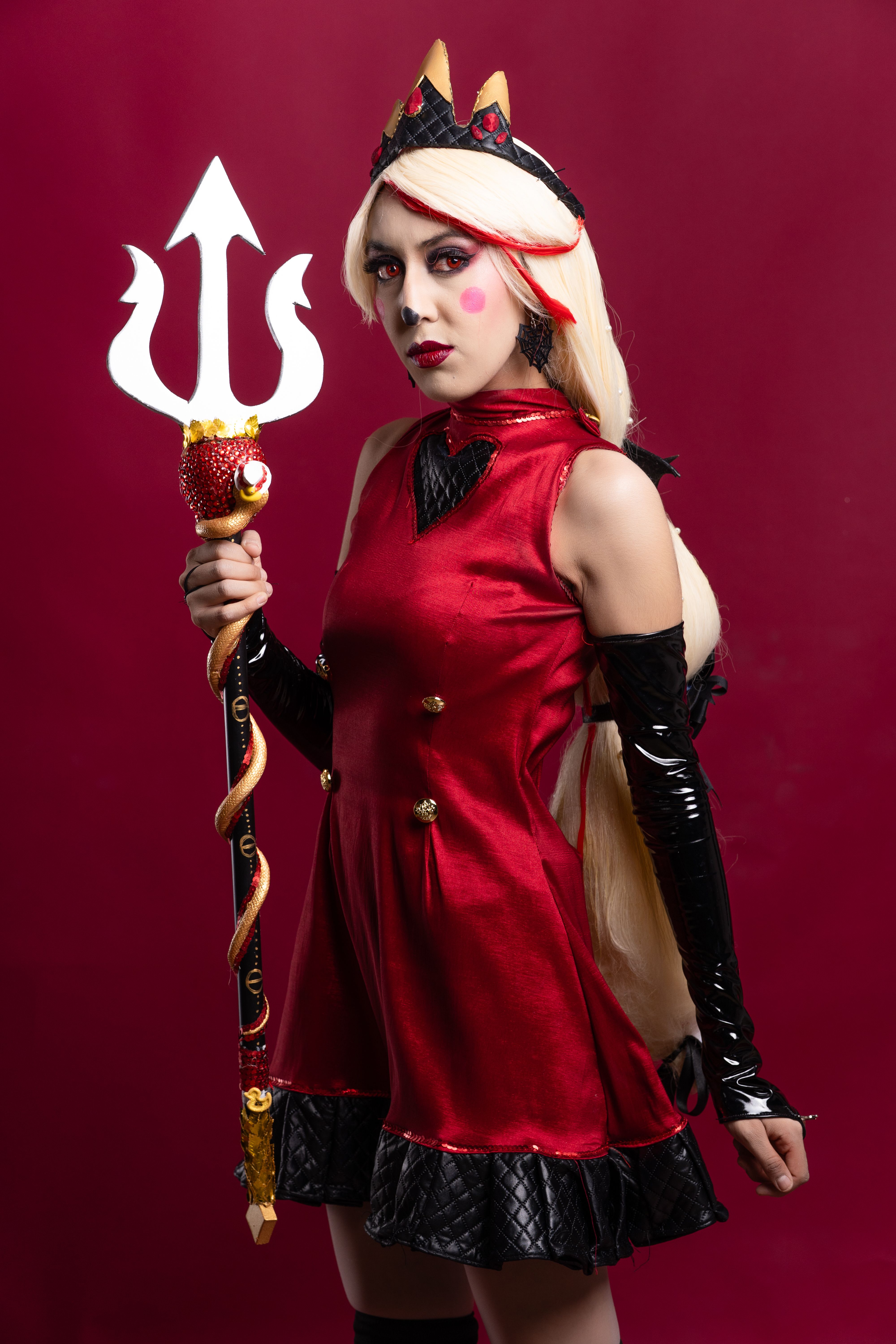 Creative Female Character Cosplay with Staff · Free Stock Photo