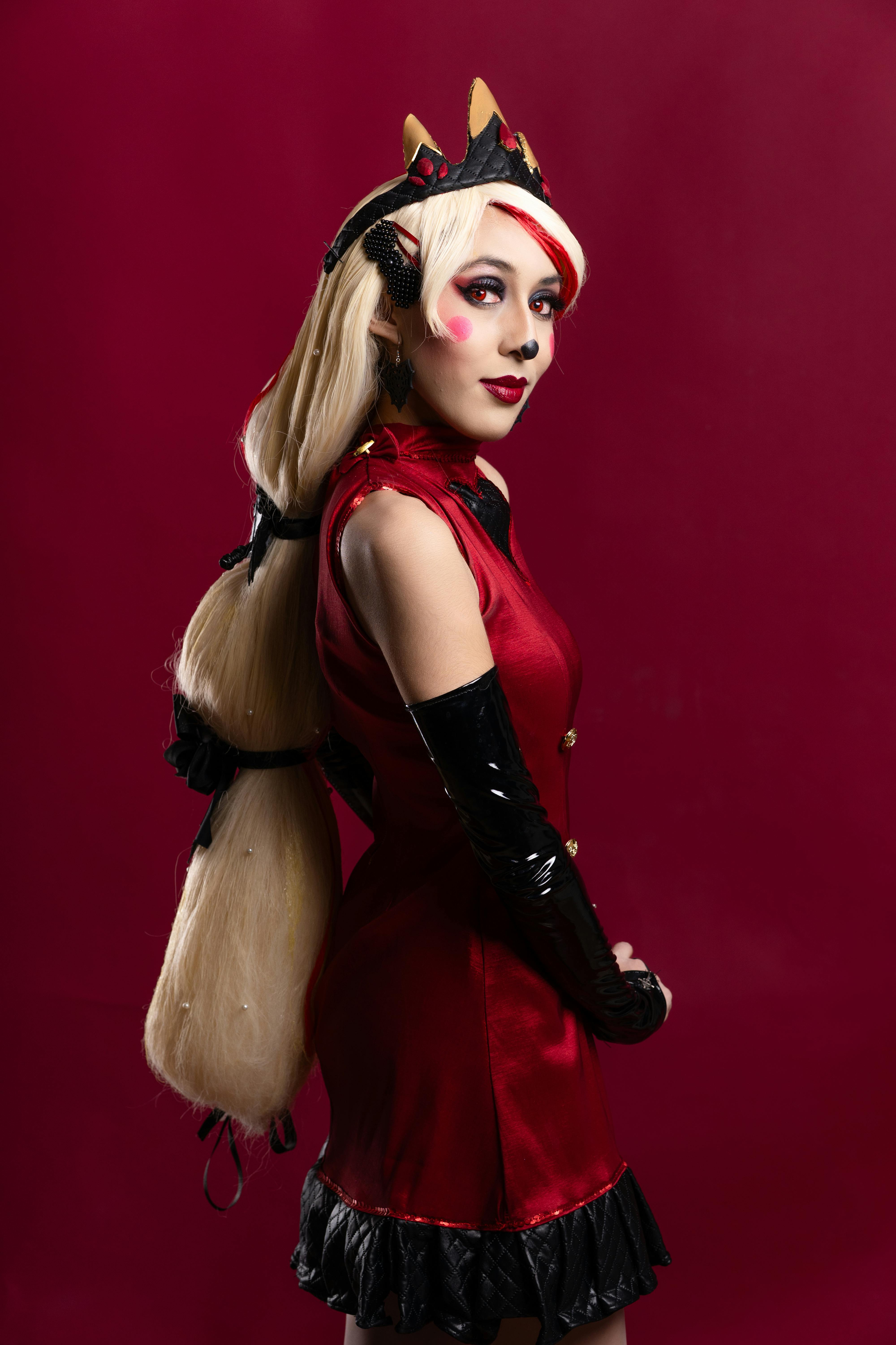 Colorful Cosplay Portrait with Artistic Makeup · Free Stock Photo