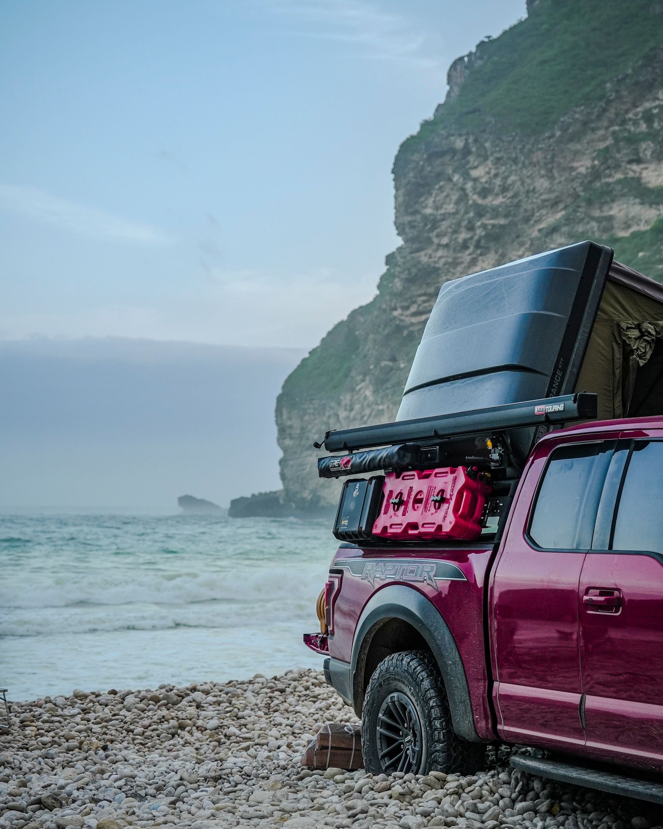 Off-Road Adventure Truck by Scenic Coastline · Free Stock Photo