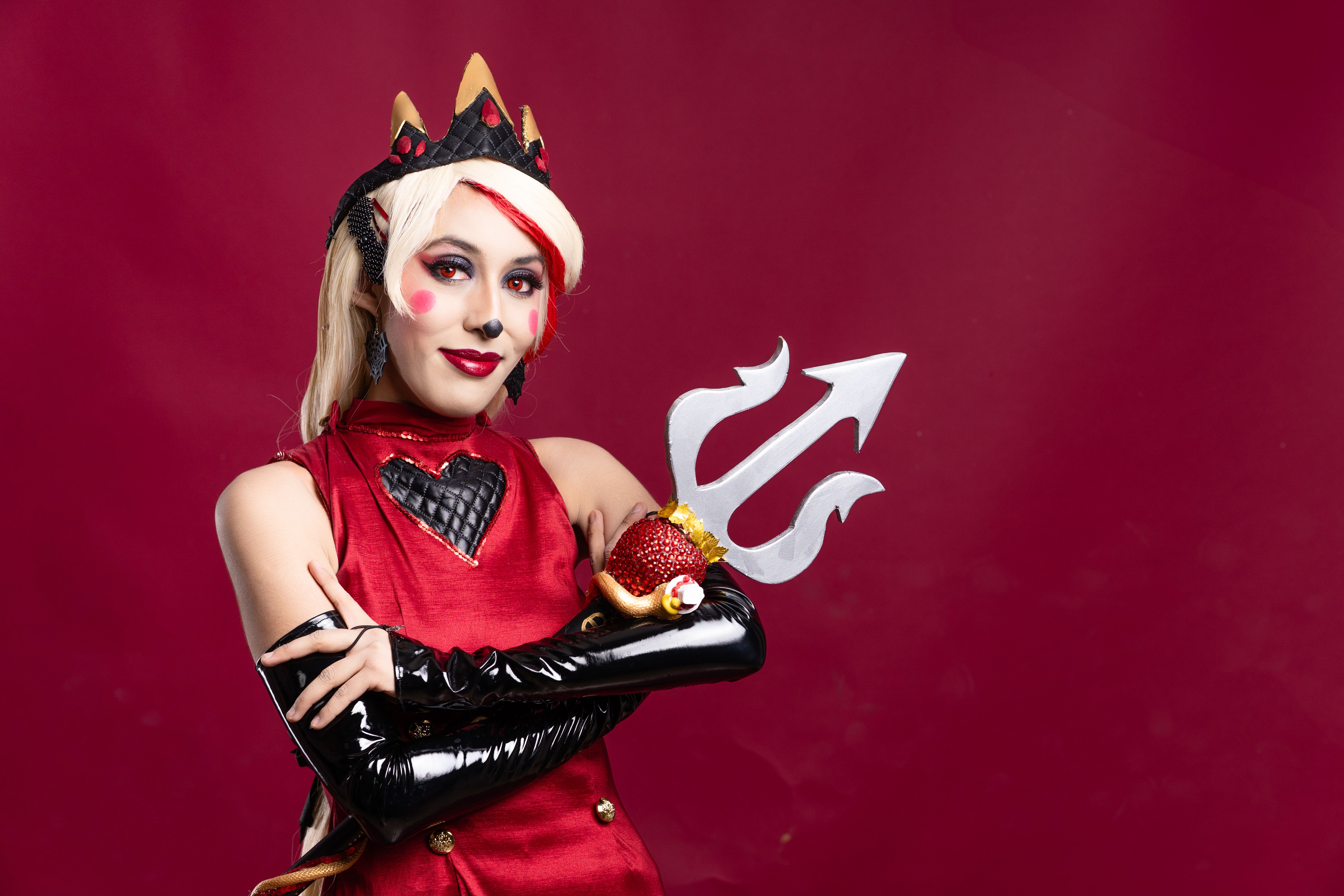 Vibrant Cosplay Portrait with Unique Accessories · Free Stock Photo