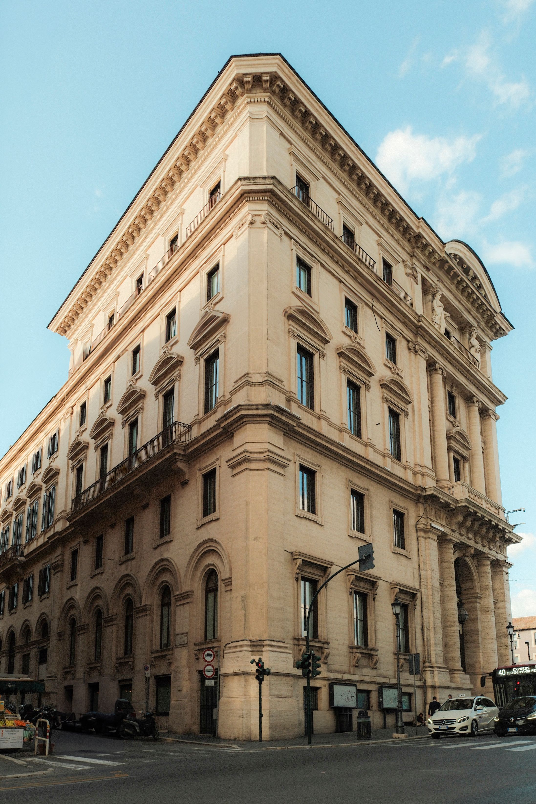 Historic European Building with Blue Sky · Free Stock Photo