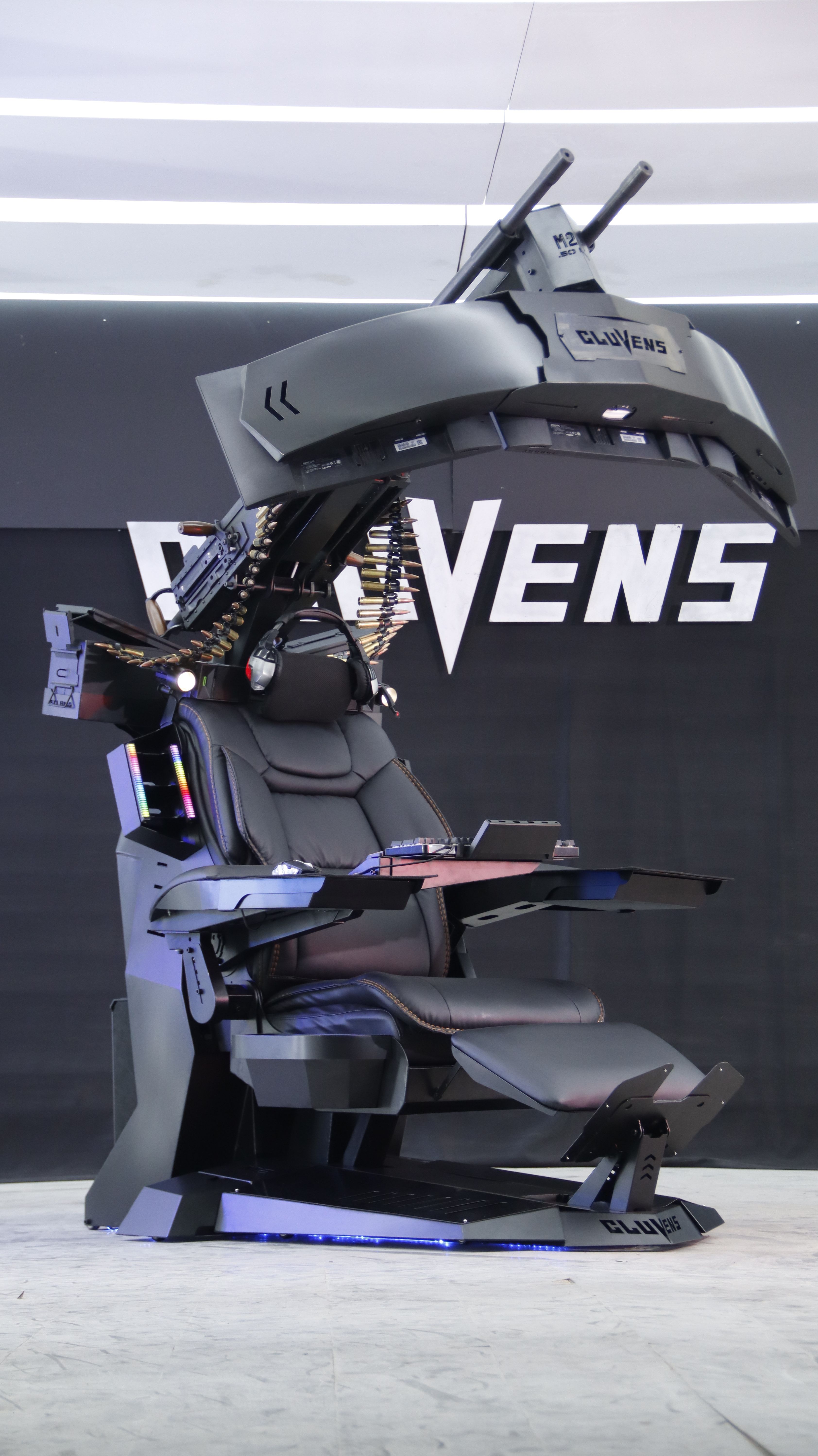 Futuristic Gaming Chair with High-Tech Design · Free Stock Photo