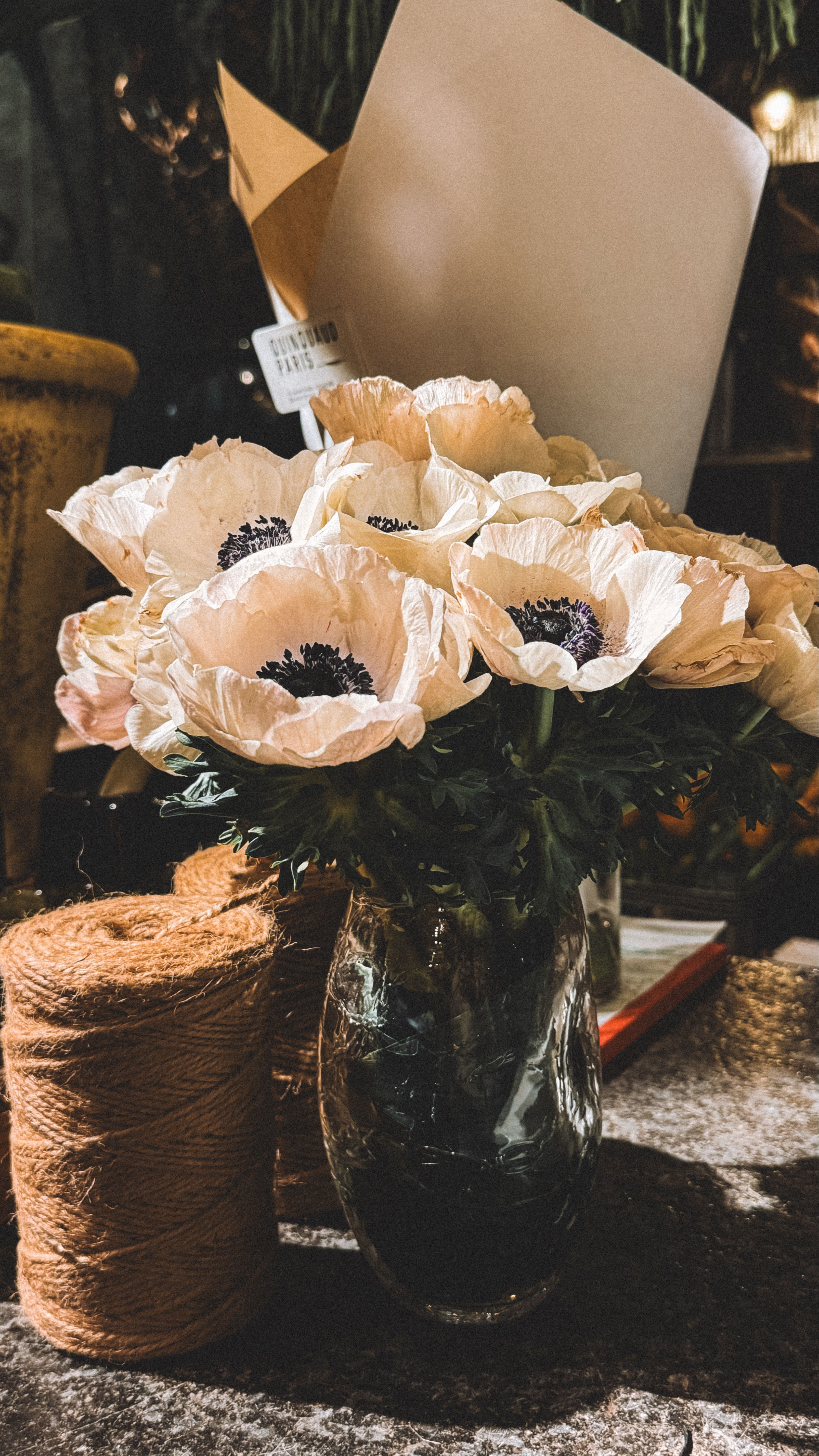 Elegant Floral Arrangement in Parisian Setting · Free Stock Photo