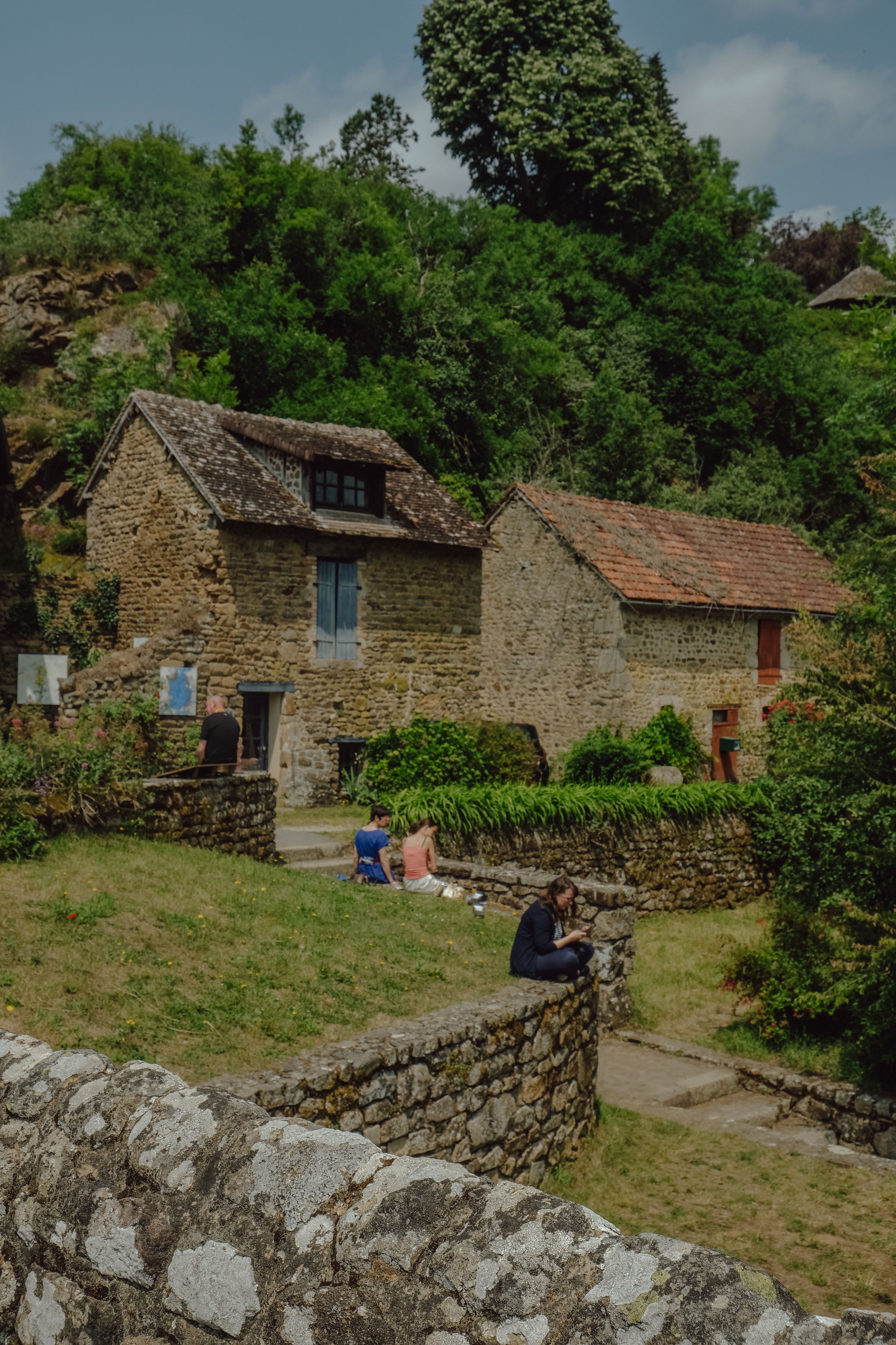 Abandoned Village Covered with Moss · Free Stock Photo