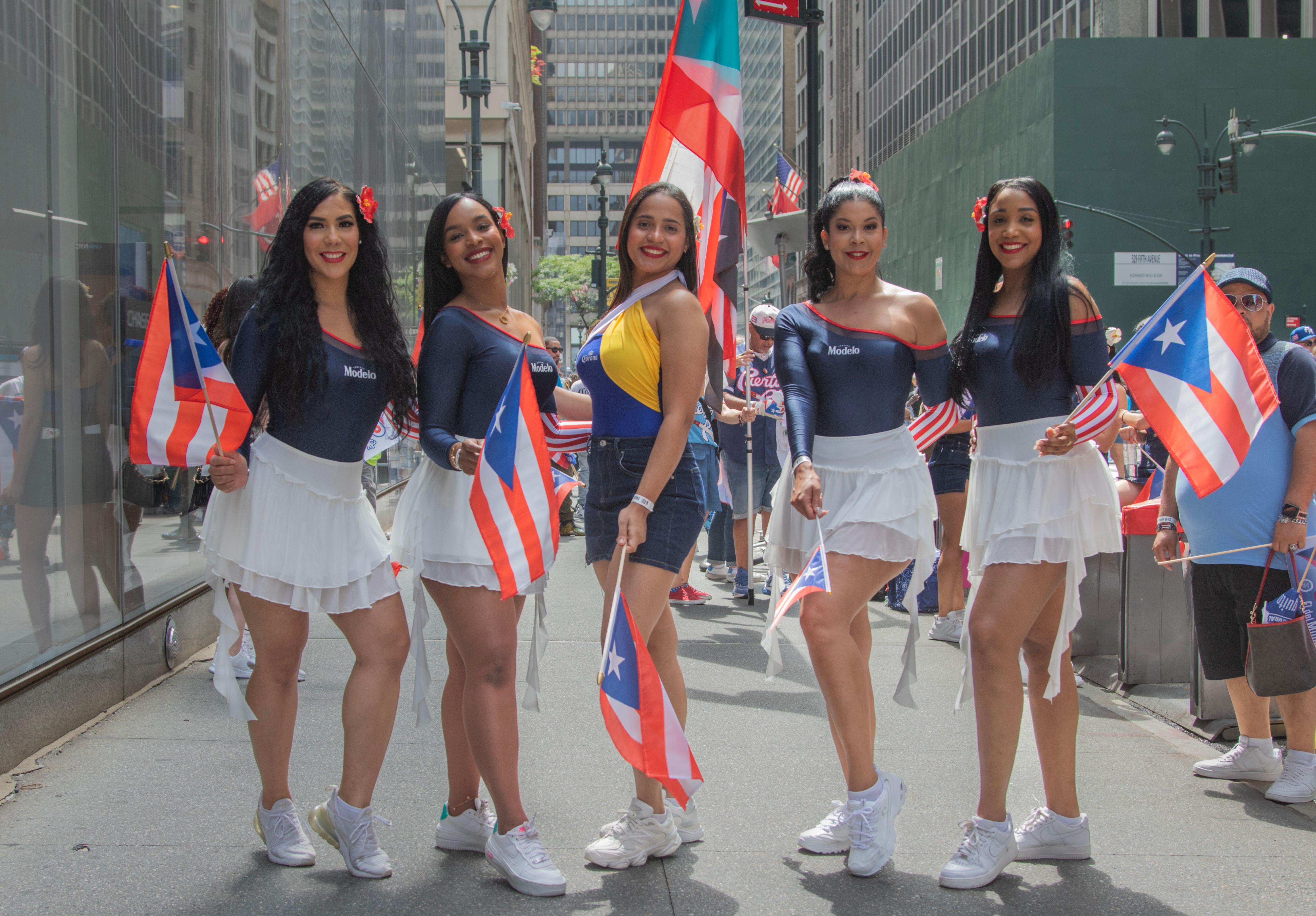 Celebrating Puerto Rican Parade in NYC · Free Stock Photo