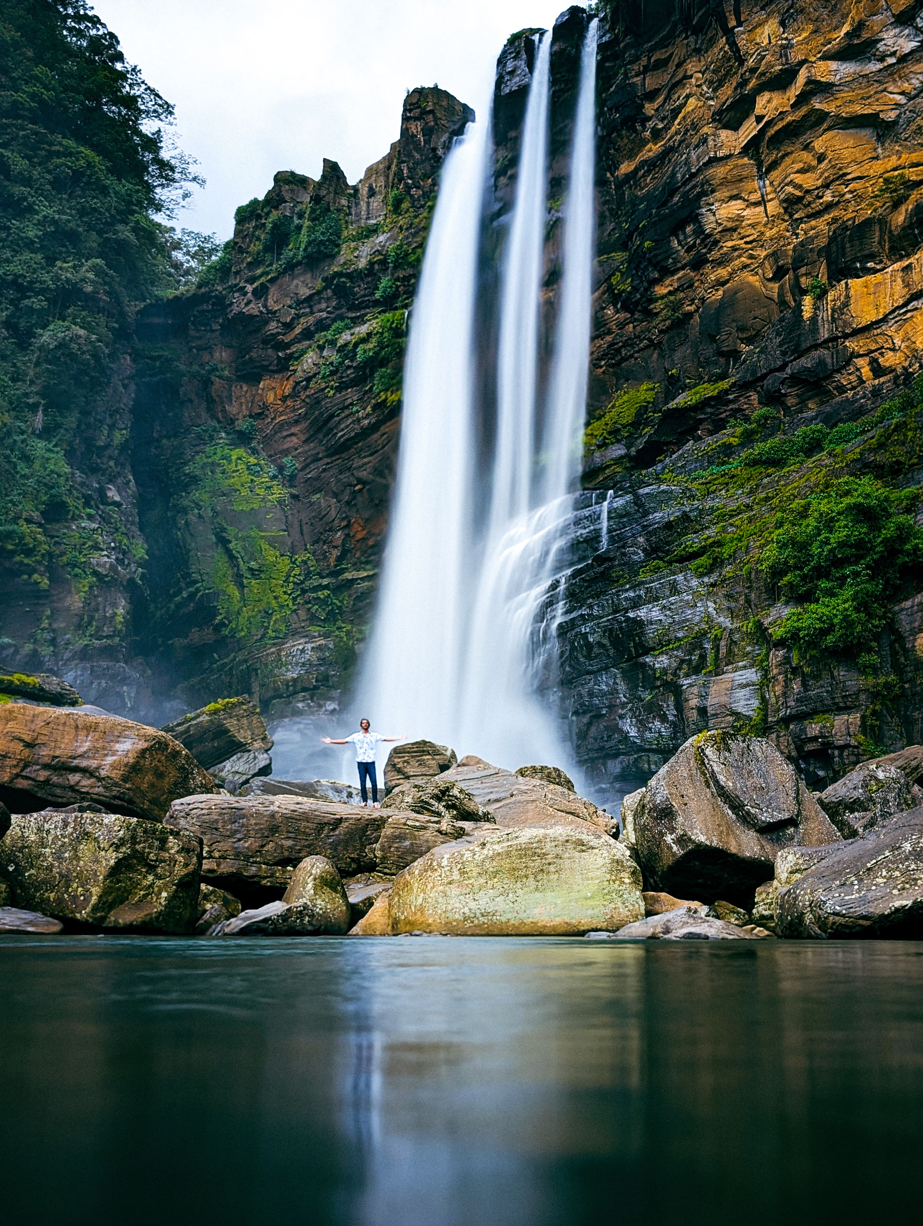 Stunning Laxapana Falls in Sri Lanka's Central Province · Free Stock Photo