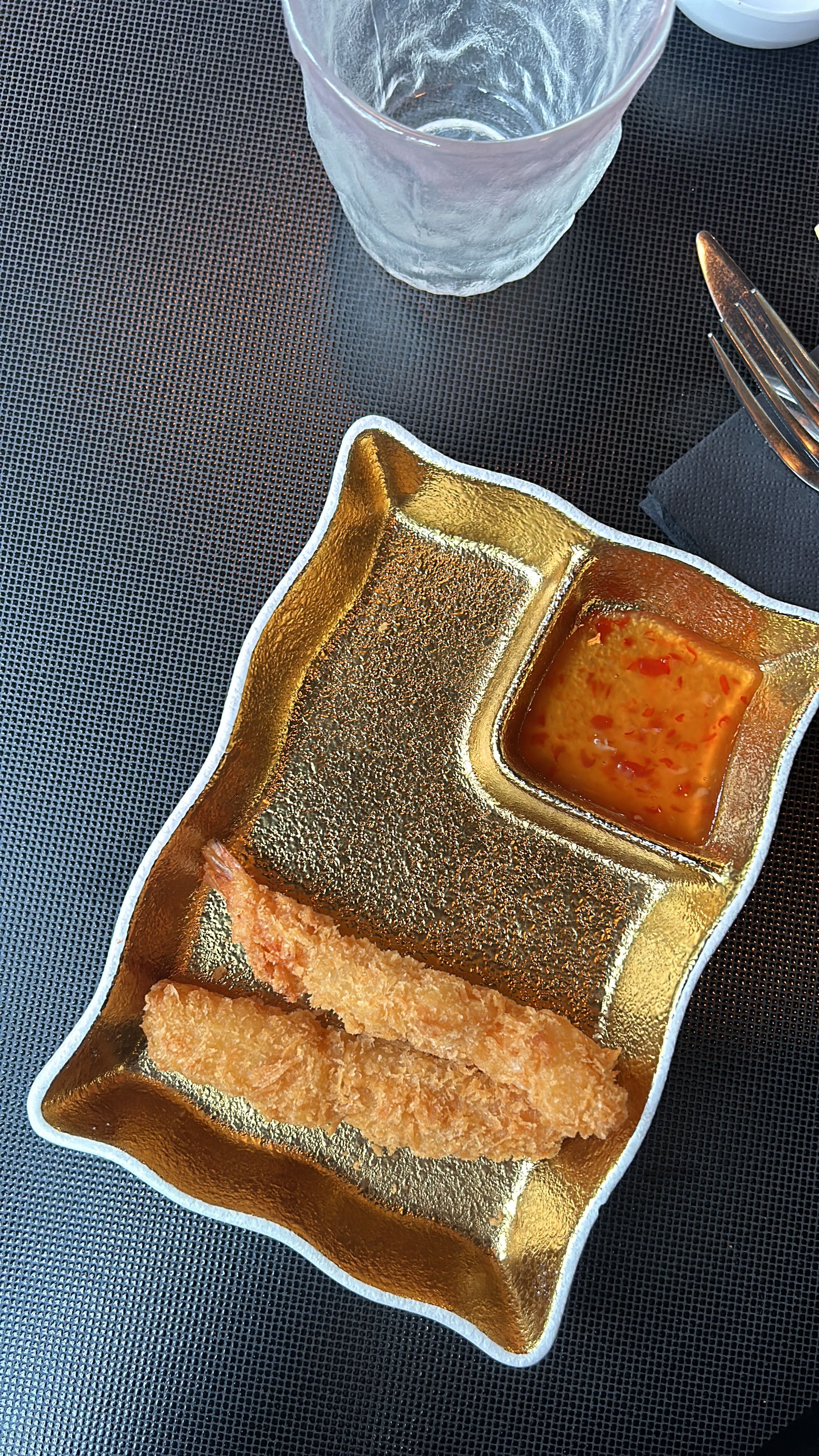 Golden Shrimp Tempura with Spicy Dip · Free Stock Photo